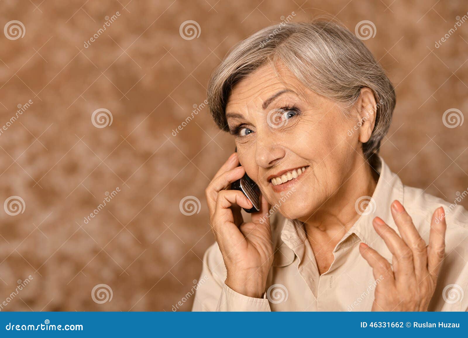 Elderly woman talking stock photo. Image of people, conversation - 46331662