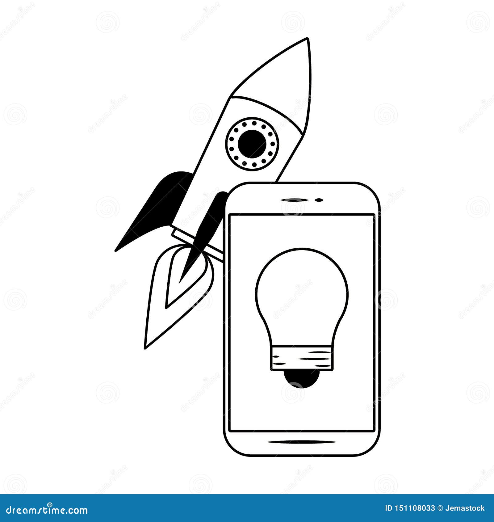 Elearning Online Education and Knowledge Symbols in Black and White ...