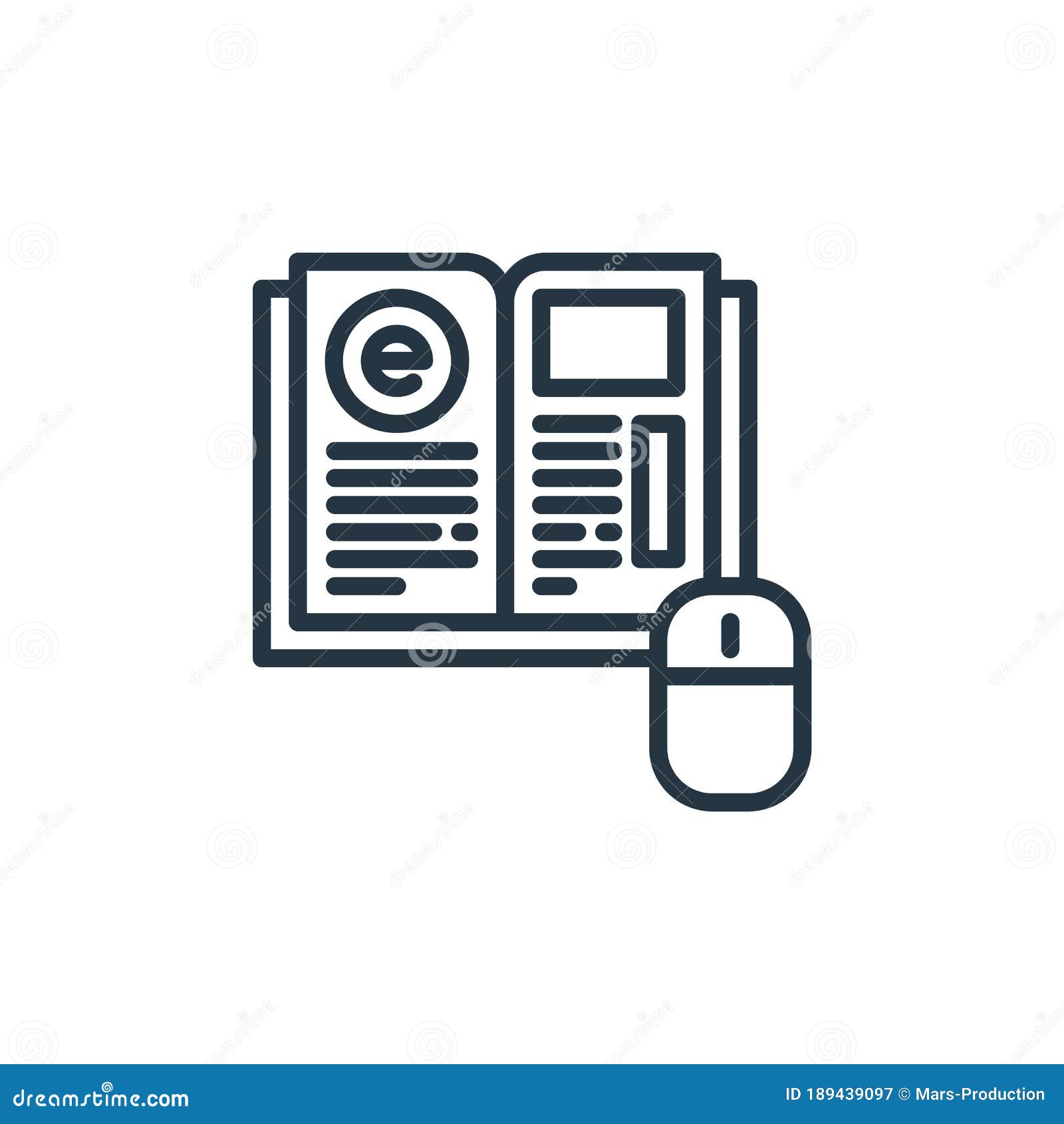 Elearning Isolated Icon. Simple Element Illustration From E-learning ... Elearning Isolated Icon. Simple Element Illustration From E-learning ...