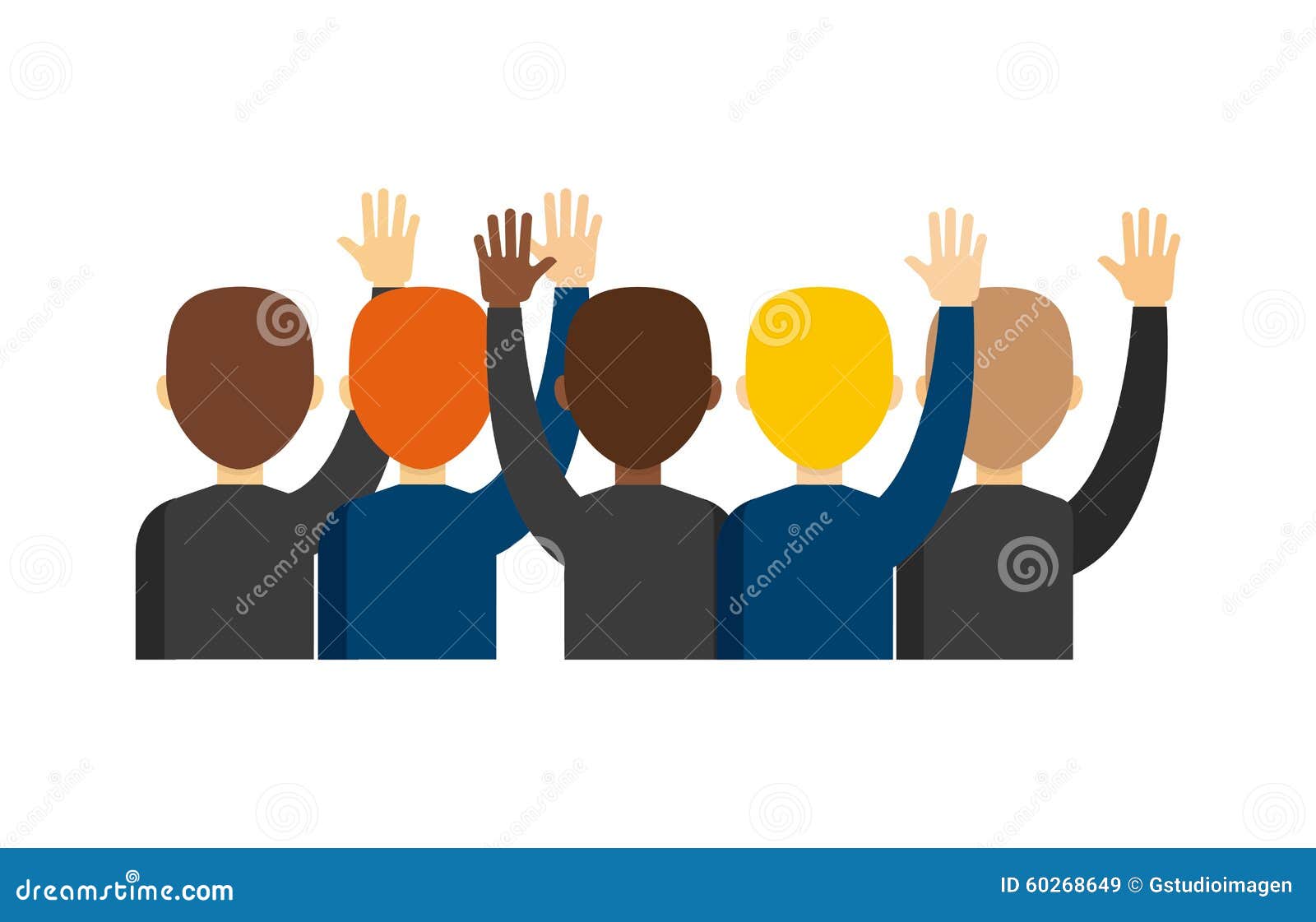 Elecciones democráticas ilustración del vector. Ilustración de vector ...