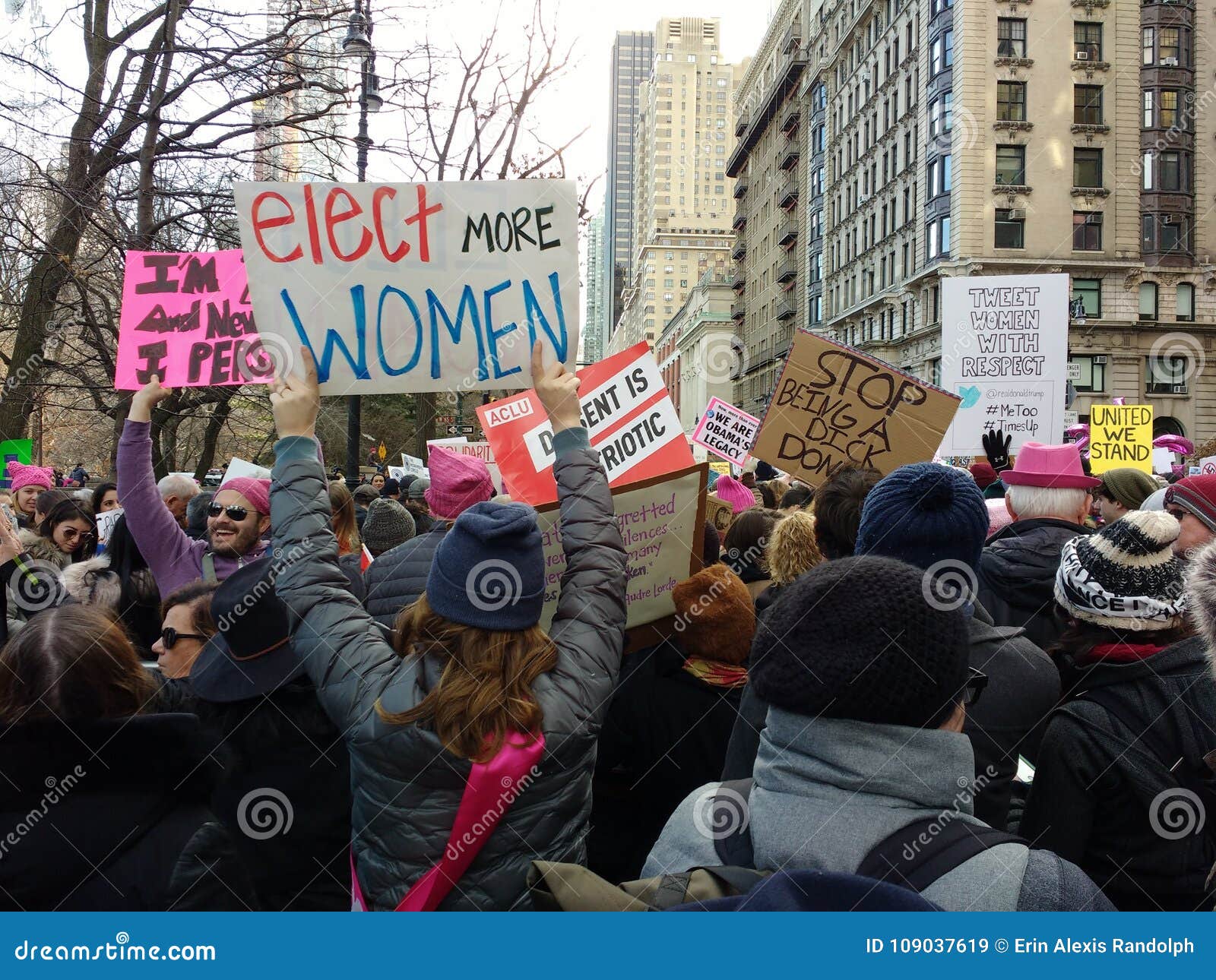Elect Women, Women`s March, NYC, NY, USA Editorial Stock Image - Image ... Elect Women, Women`s March, NYC, NY, USA Editorial Stock Image - Image ...