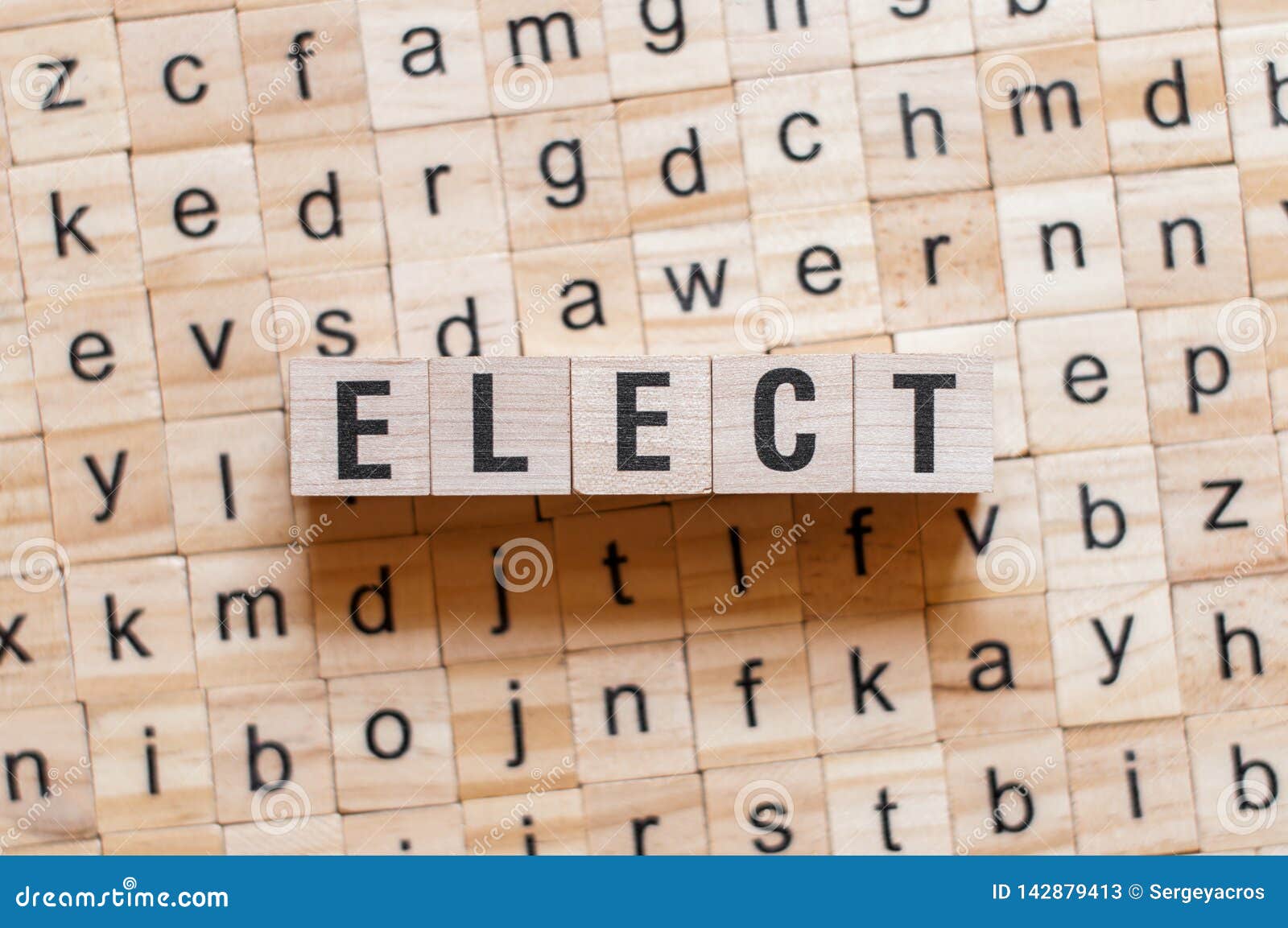 Elect word concept stock image. Image of nation, choice - 142879413