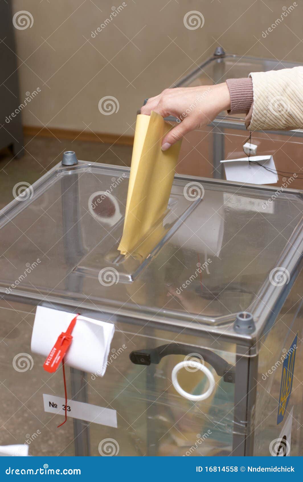 Election: Ballot Box and Hand Stock Photo - Image of campaigning ...