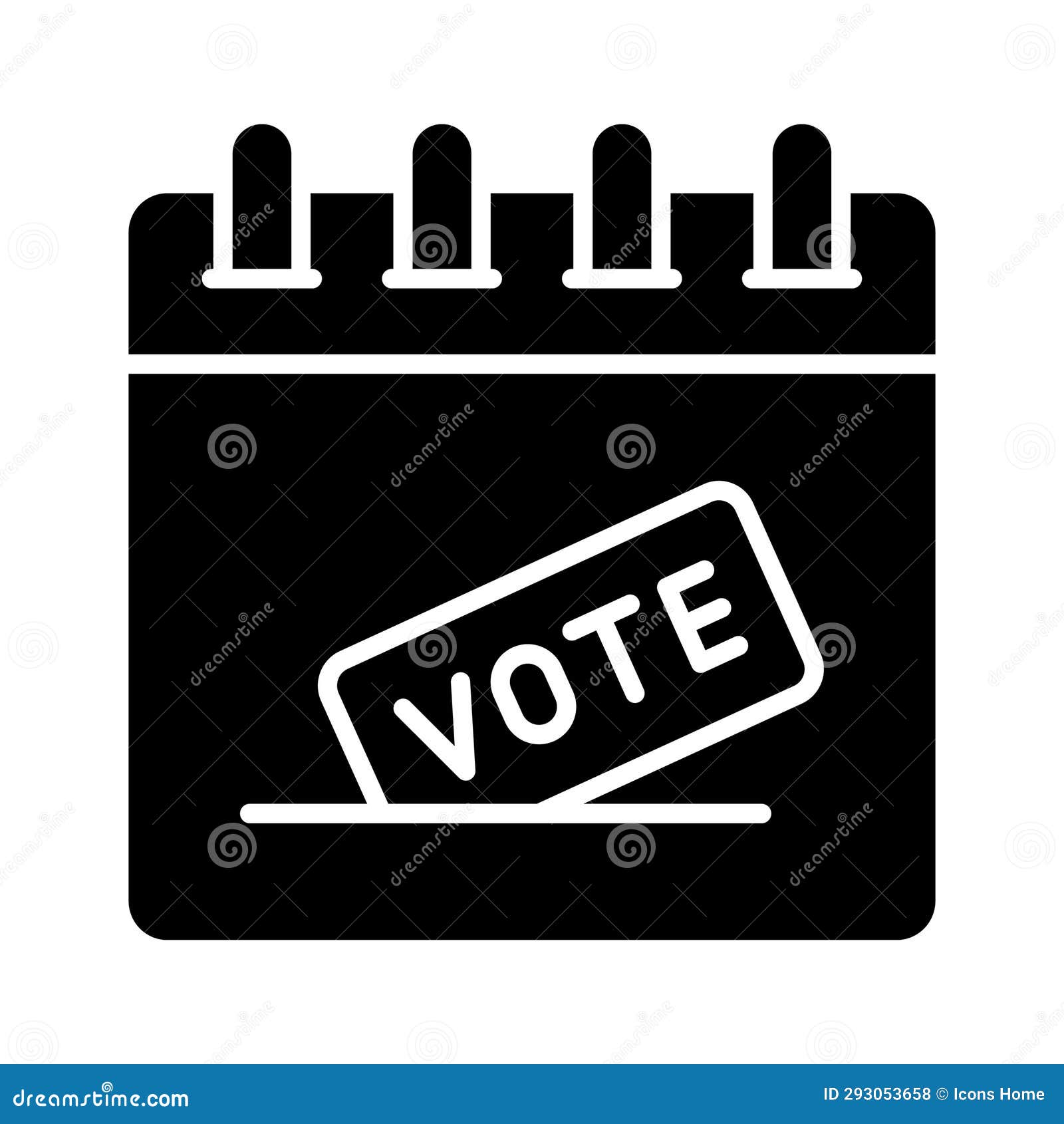 Election Calendar Vector Design, Ready for Premium Download Stock ...