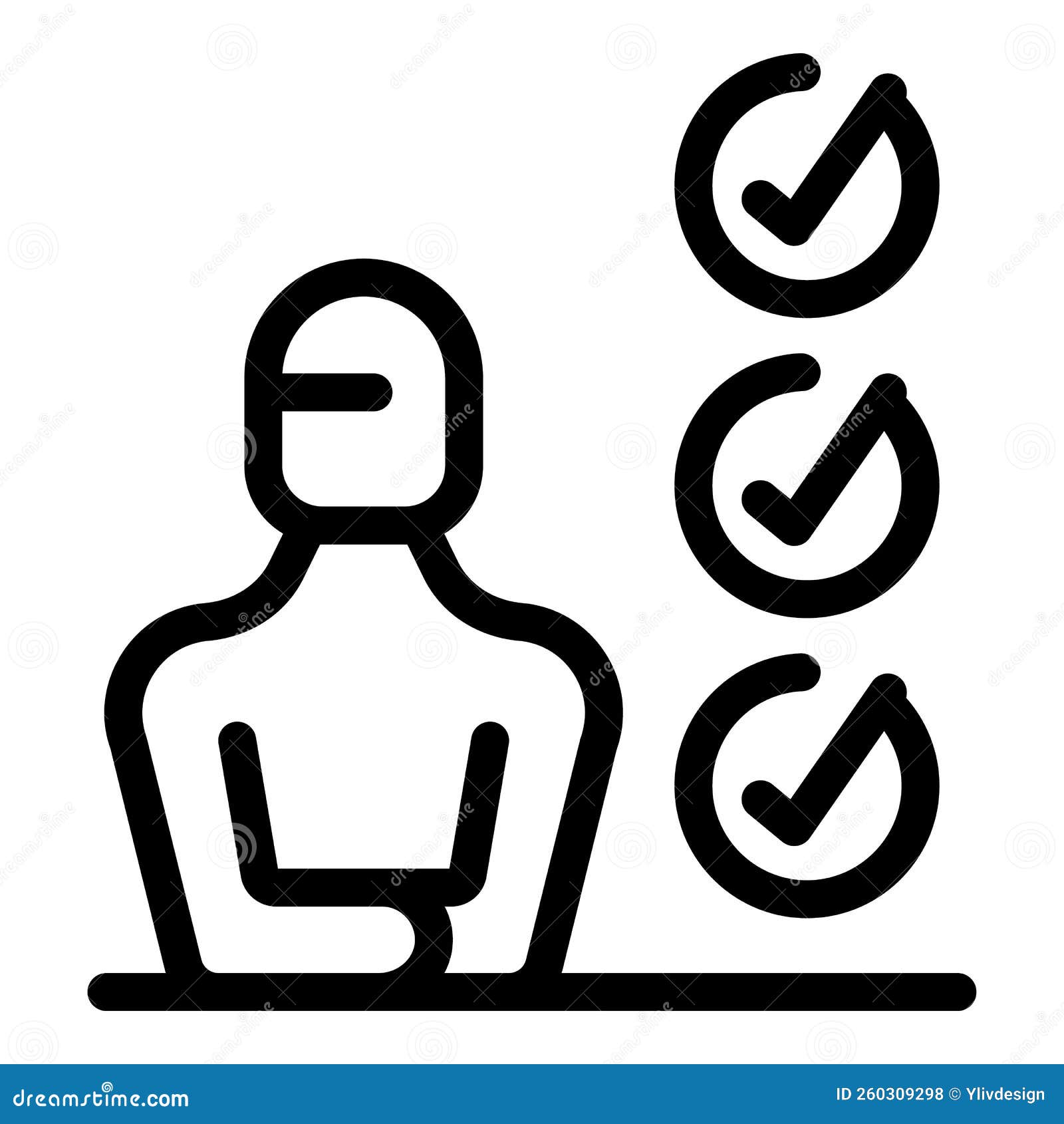 Election Candidate Icon Outline Vector. Vote Poll Stock Vector ...