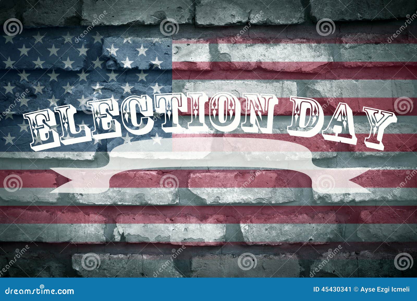 Election Day Concept stock illustration. Illustration of information ...