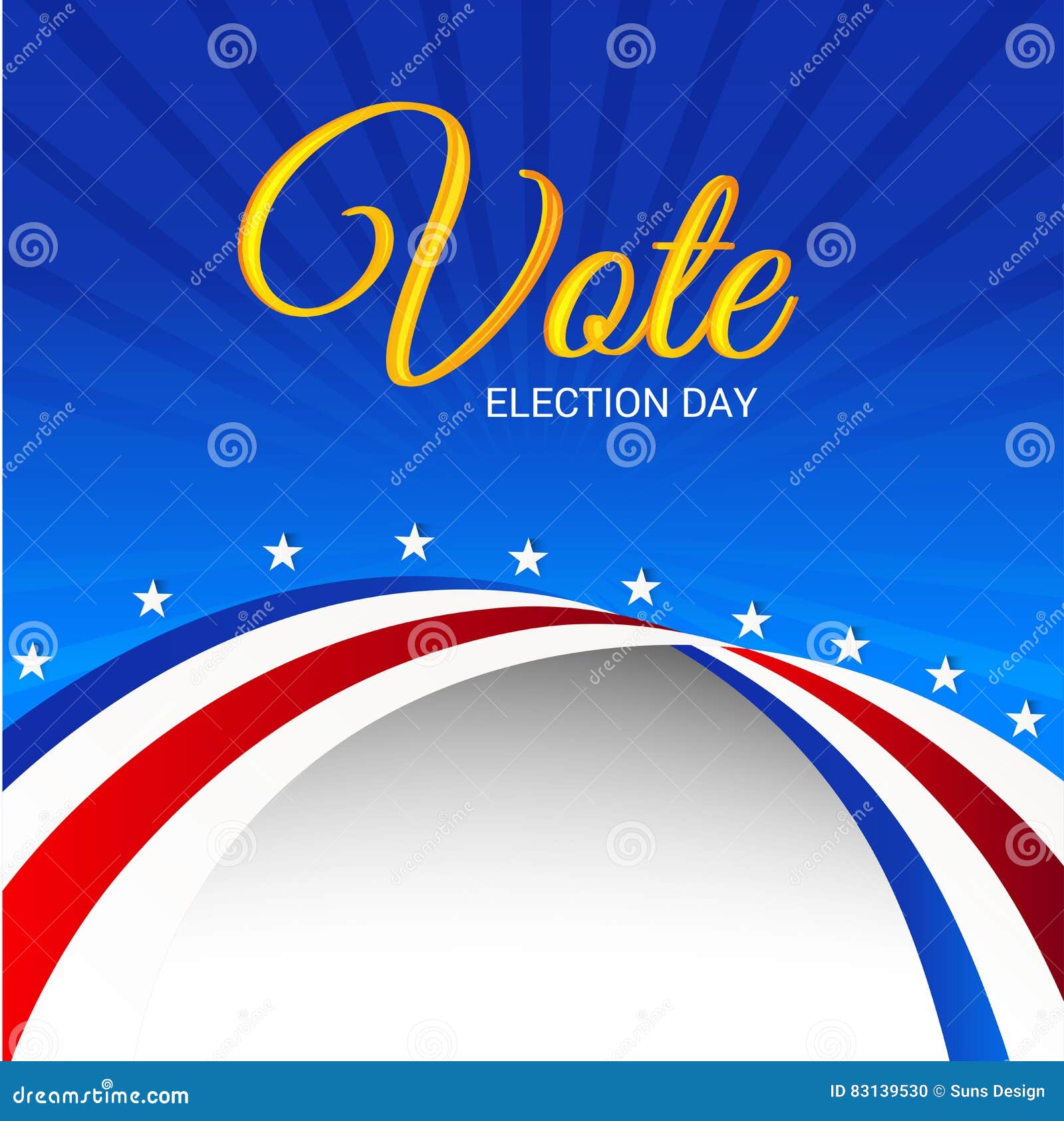 Election Day. stock illustration. Illustration of background - 83139530
