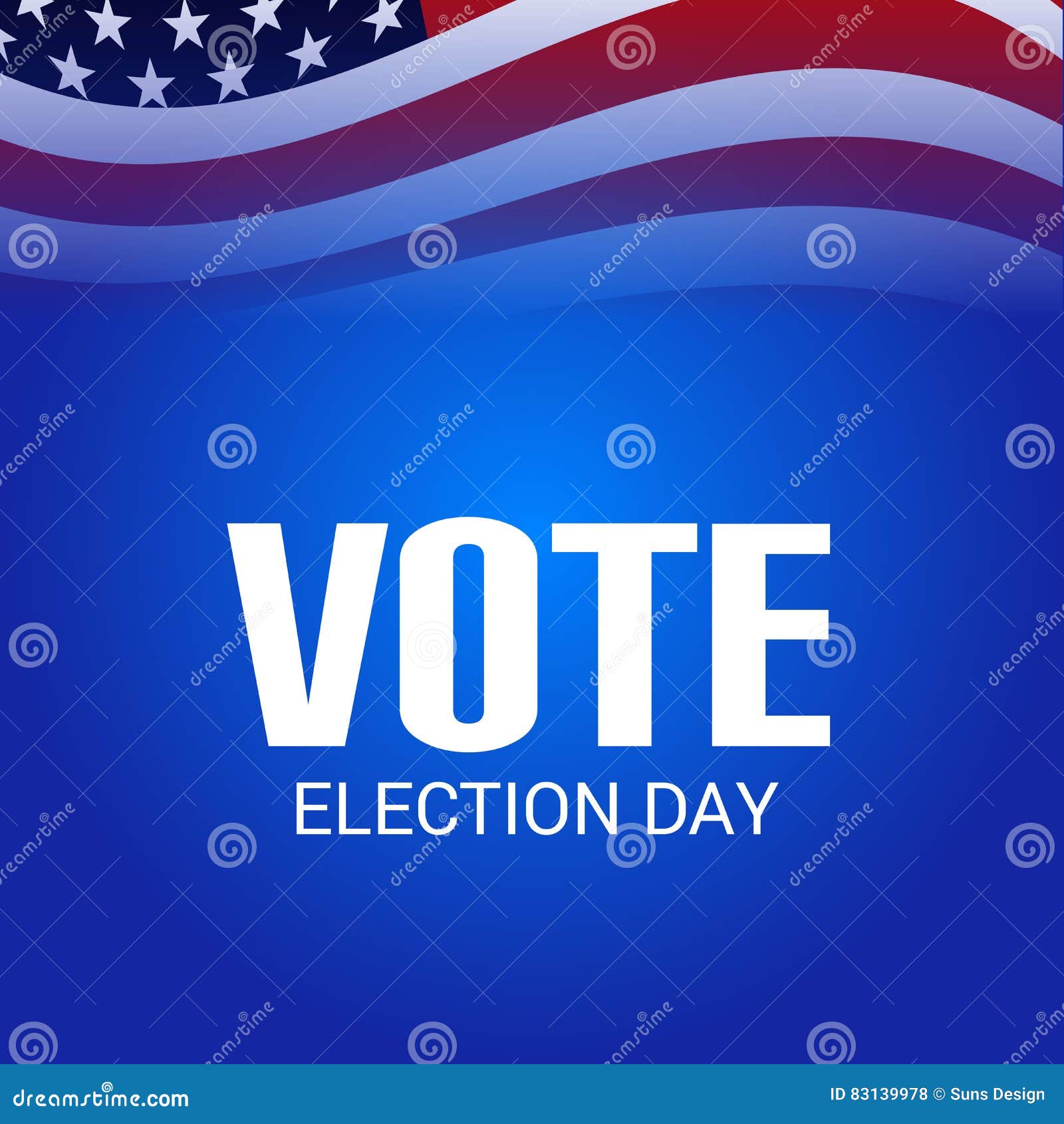 Election Day. stock illustration. Illustration of national - 83139978
