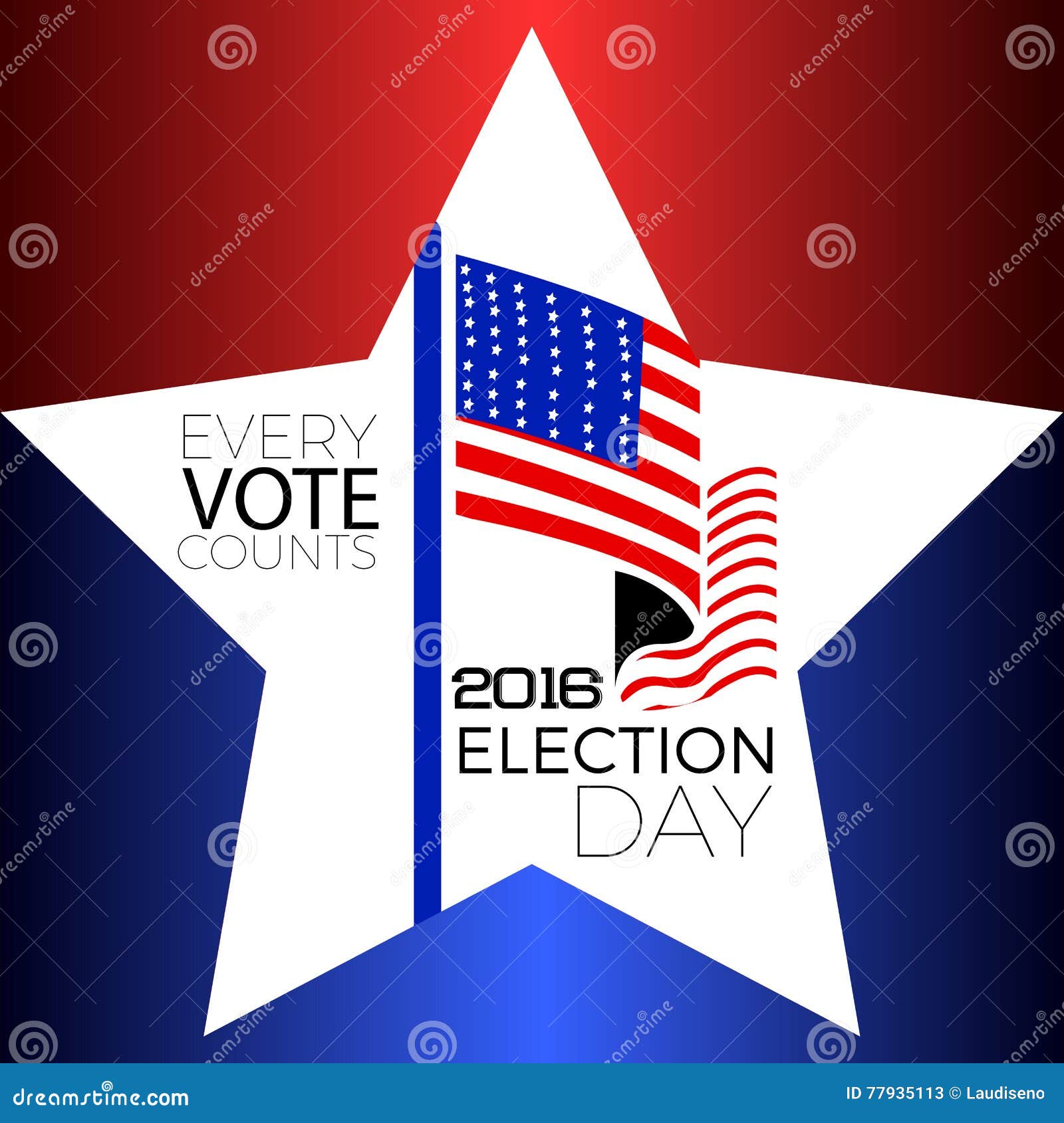 Election day stock illustration. Illustration of campaign - 77935113