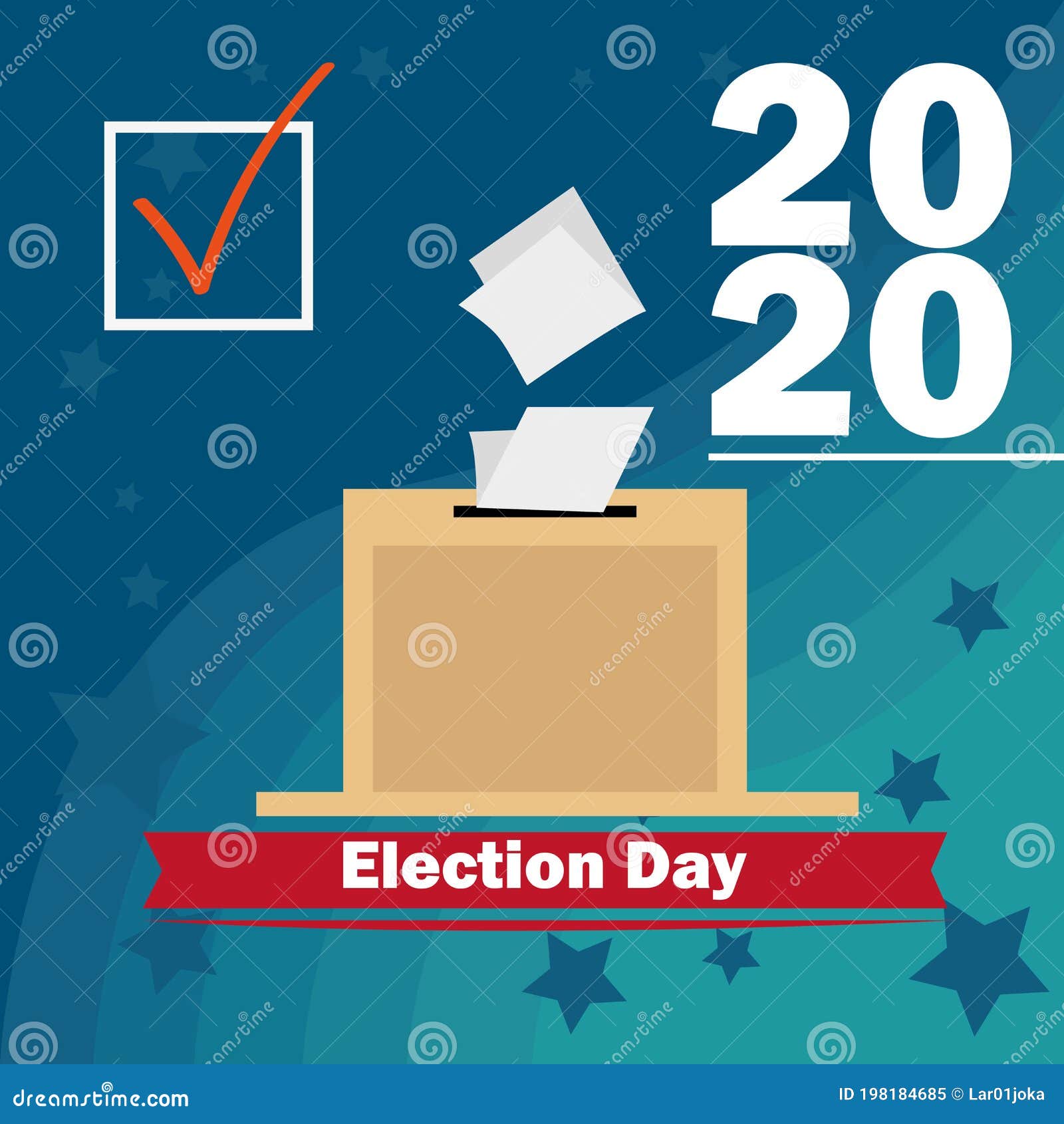 Election day poster stock vector. Illustration of american - 198184685