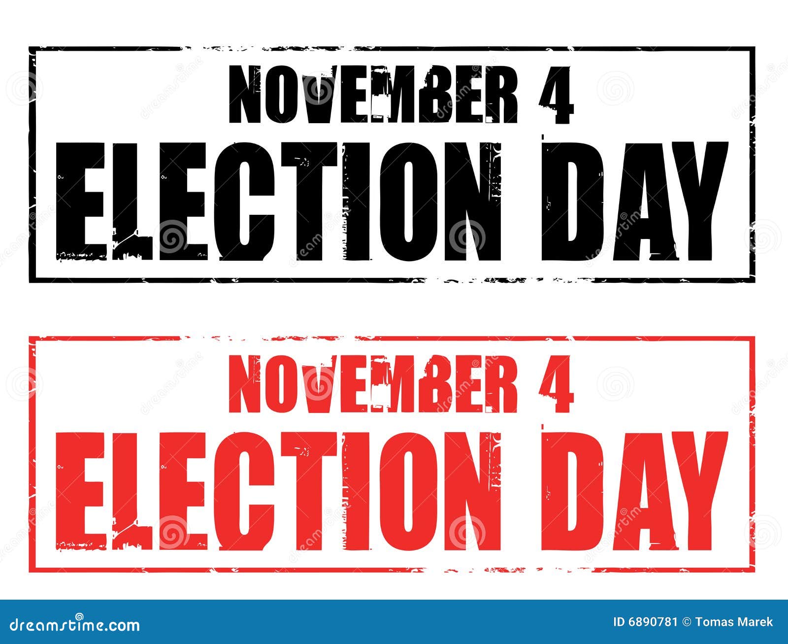 Election day rubber stamp stock illustration. Illustration of election ...