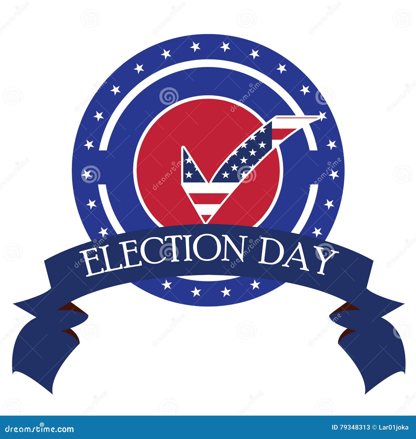 Election day USA stock illustration. Illustration of american - 79348313