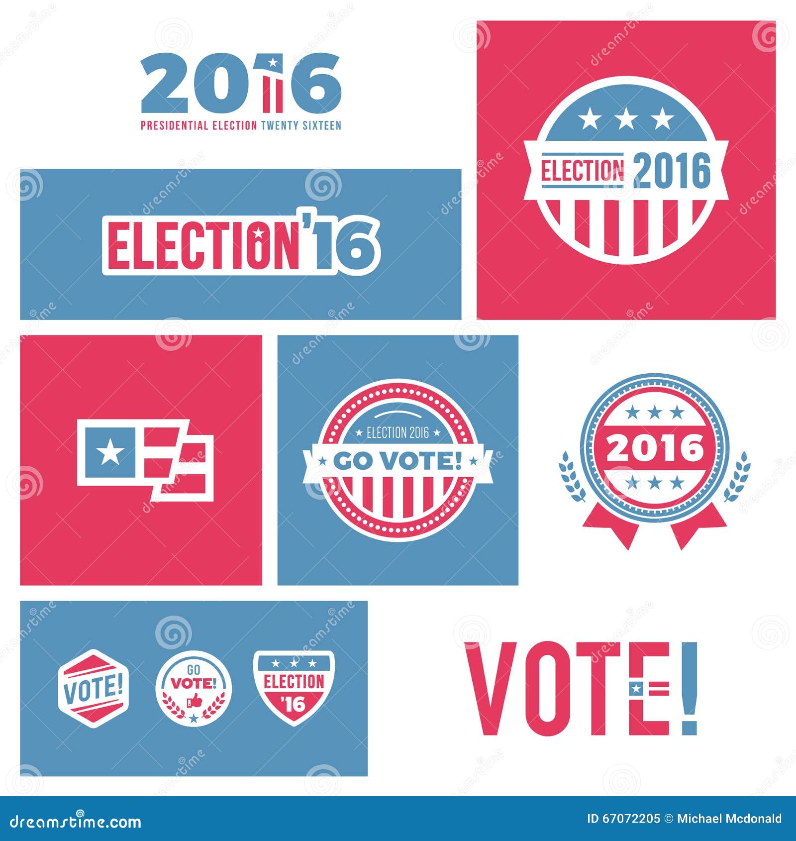 Election 2016 graphics stock vector. Illustration of citizenship - 67072205