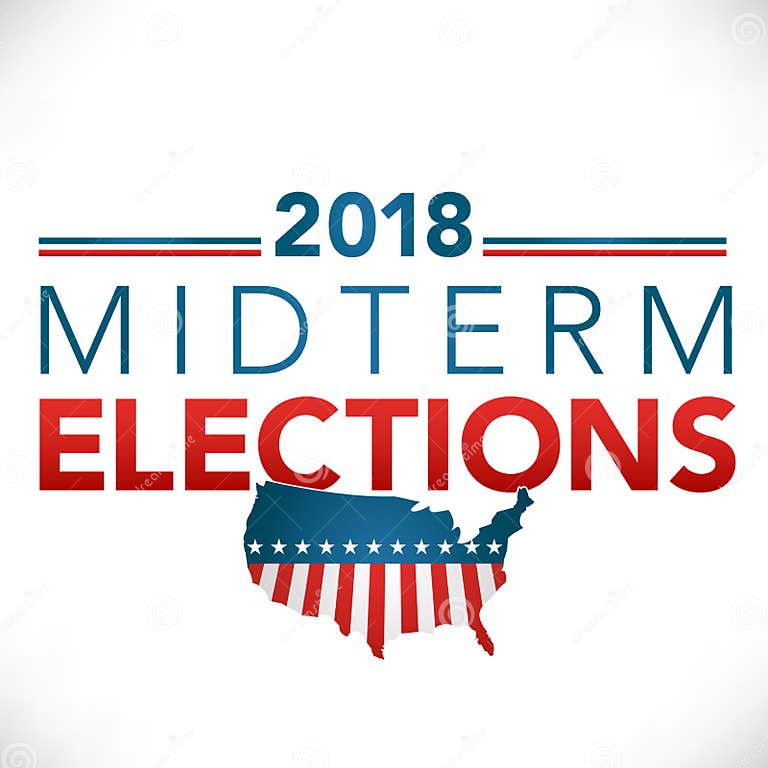 Election Header Banner with Vote Stock Vector - Illustration of flag ...