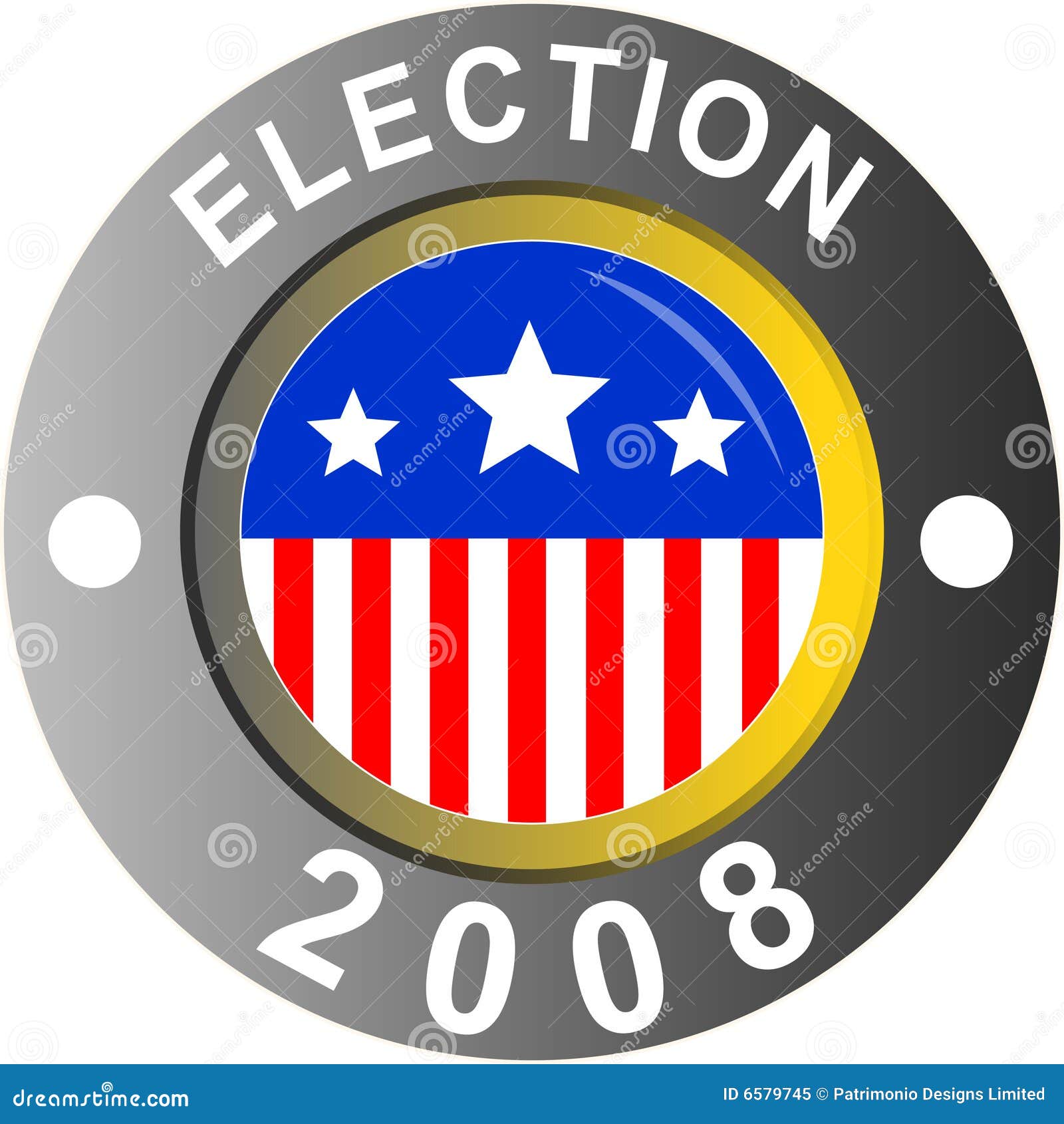 Election logo editorial image. Illustration of american - 6579745