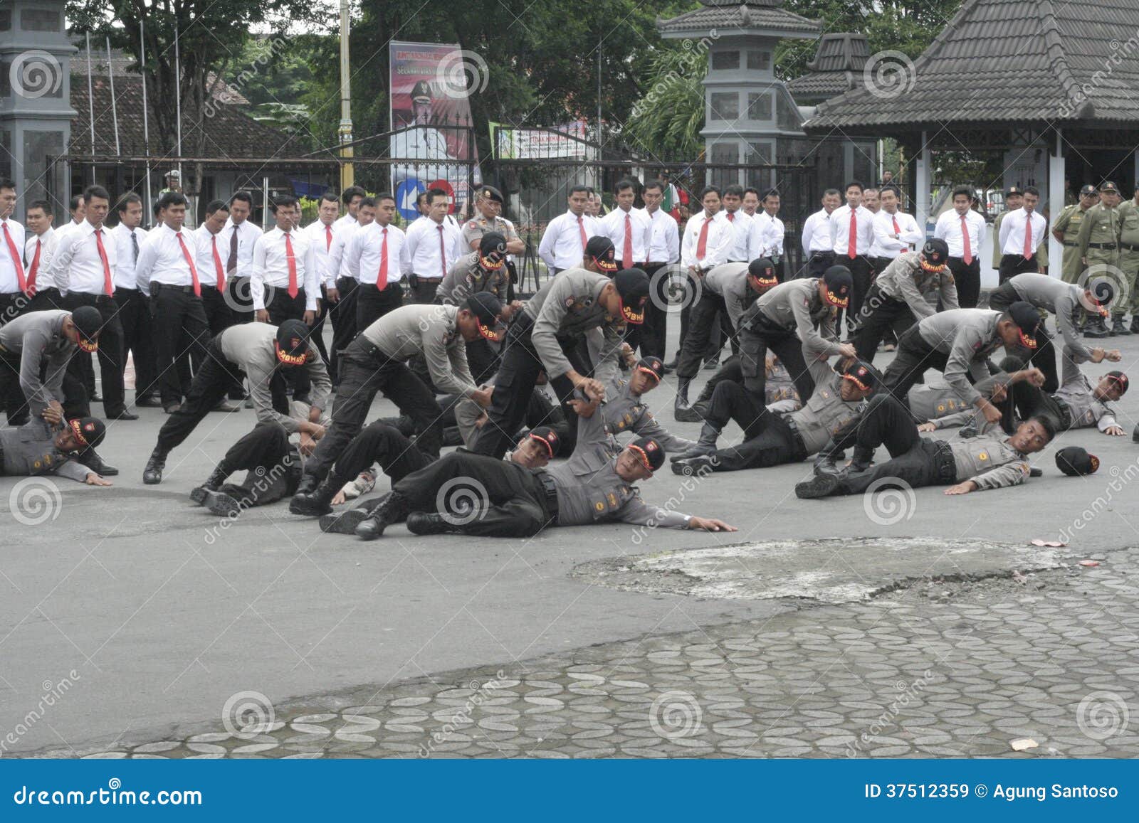 ELECTION PERFORMANCE SECURITY POLICE FORCE Editorial Stock Image ...