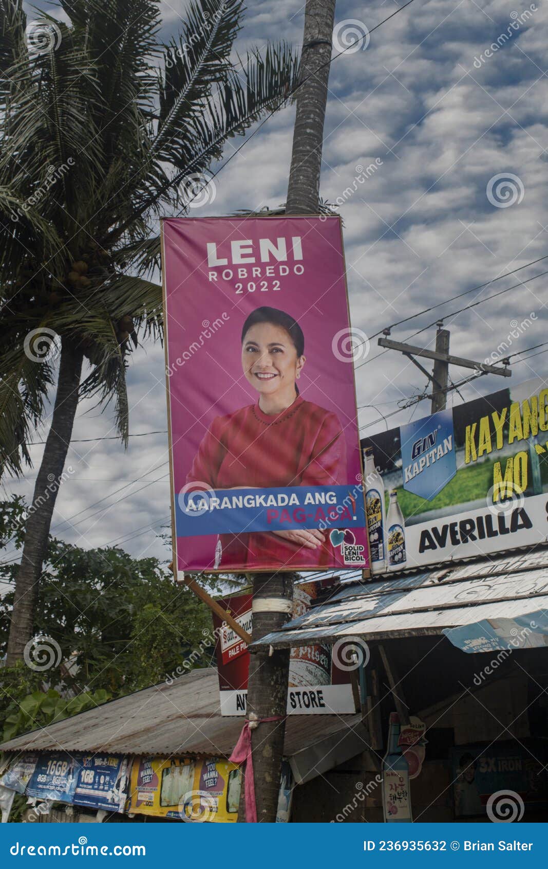 Election Poster For Philippines Presidential Election 2022 Editorial