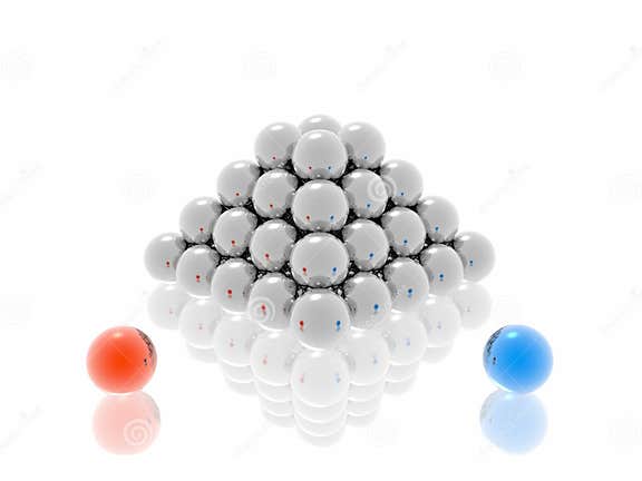 Election pyramid stock illustration. Illustration of president - 1370863