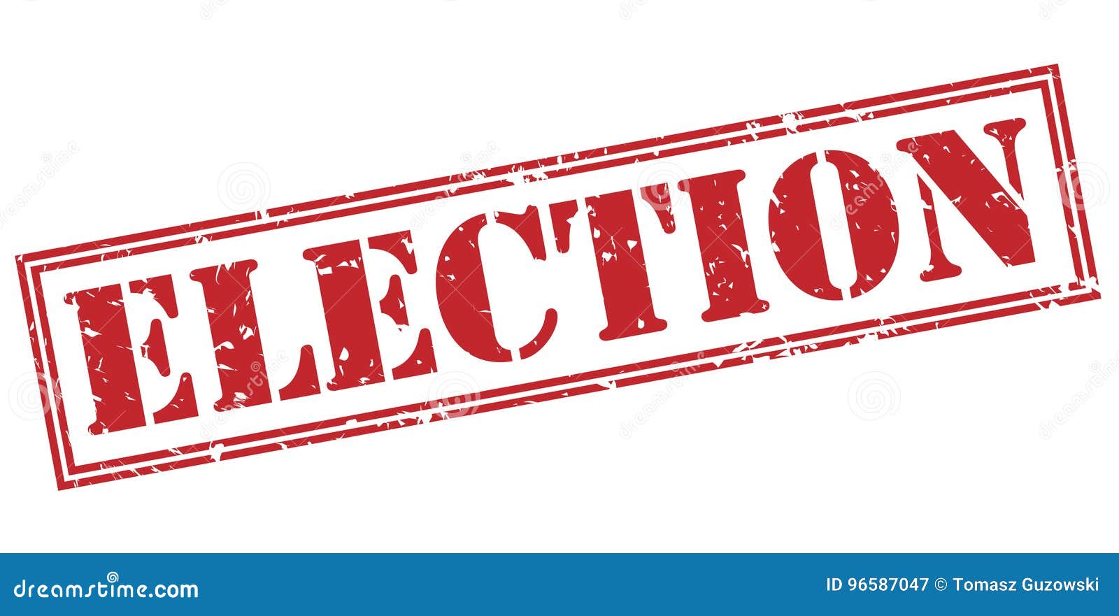 Election red stamp stock illustration. Illustration of election - 96587047