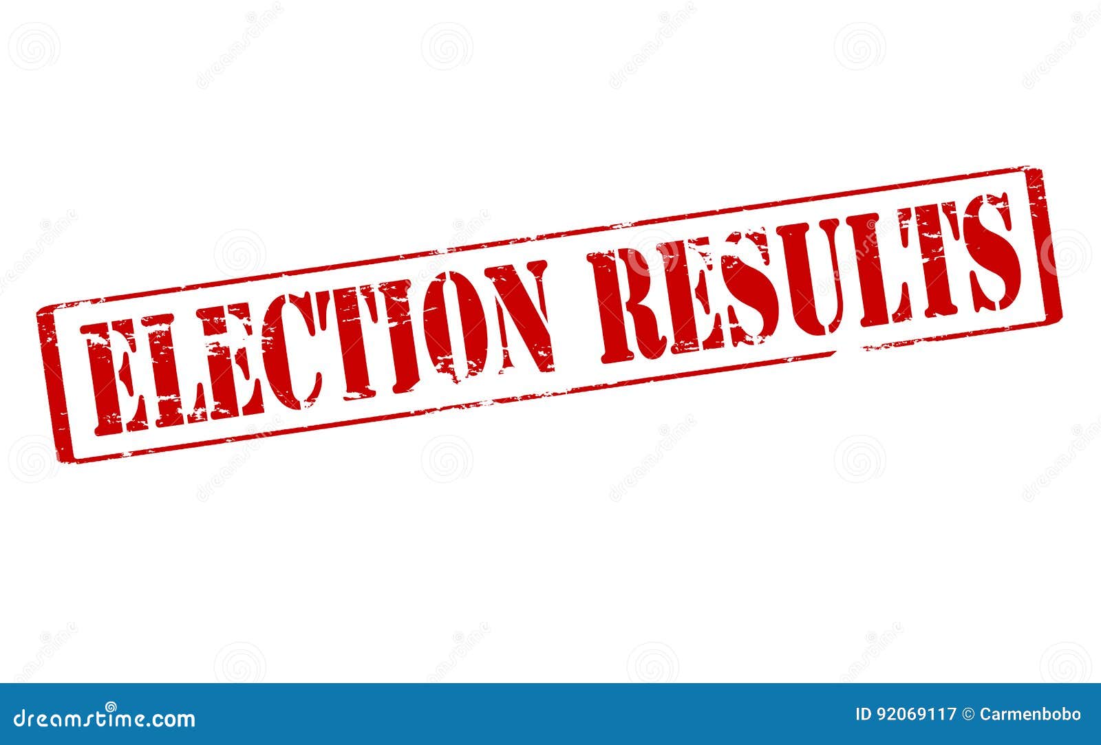 Election results stock illustration. Illustration of sign - 92069117