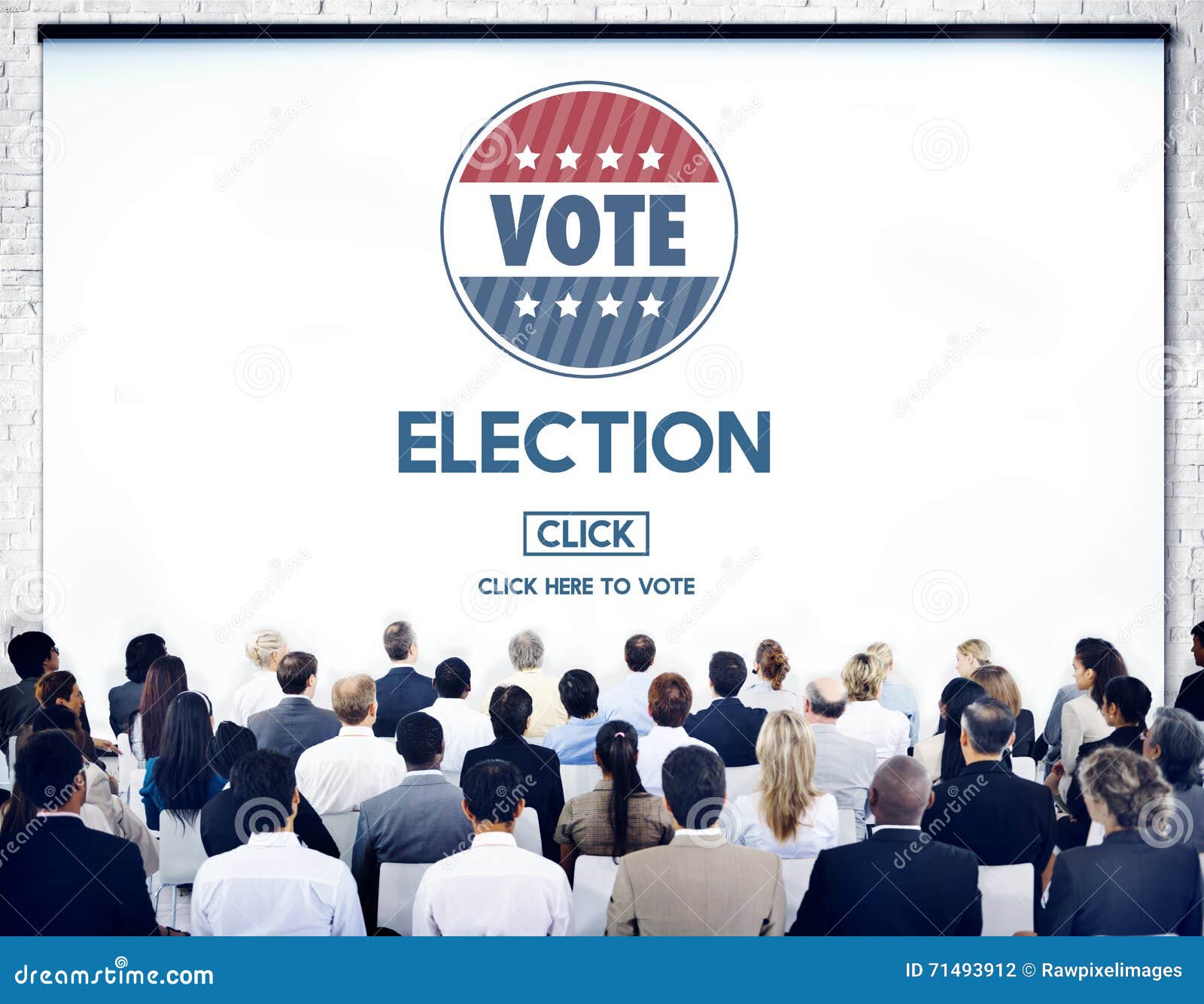 Election Vote Government Choice Voting Concept Stock Photo - Image of ...