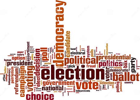 Election word cloud stock vector. Illustration of politician - 281901945