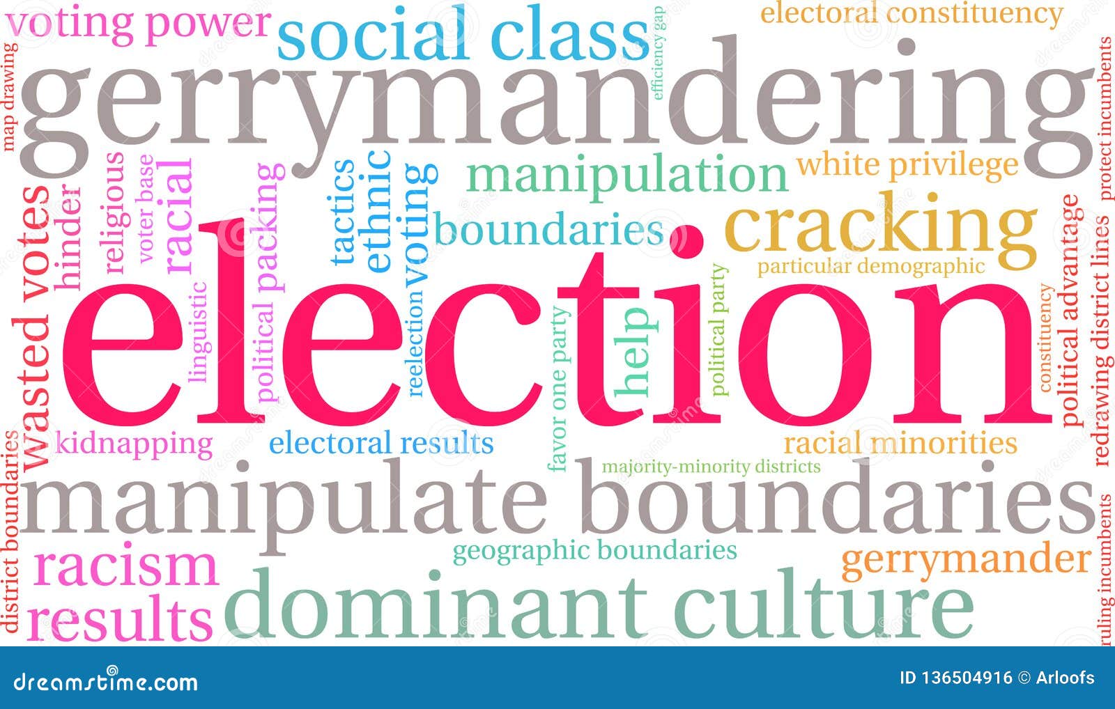 Election Word Cloud stock vector. Illustration of minorities - 136504916