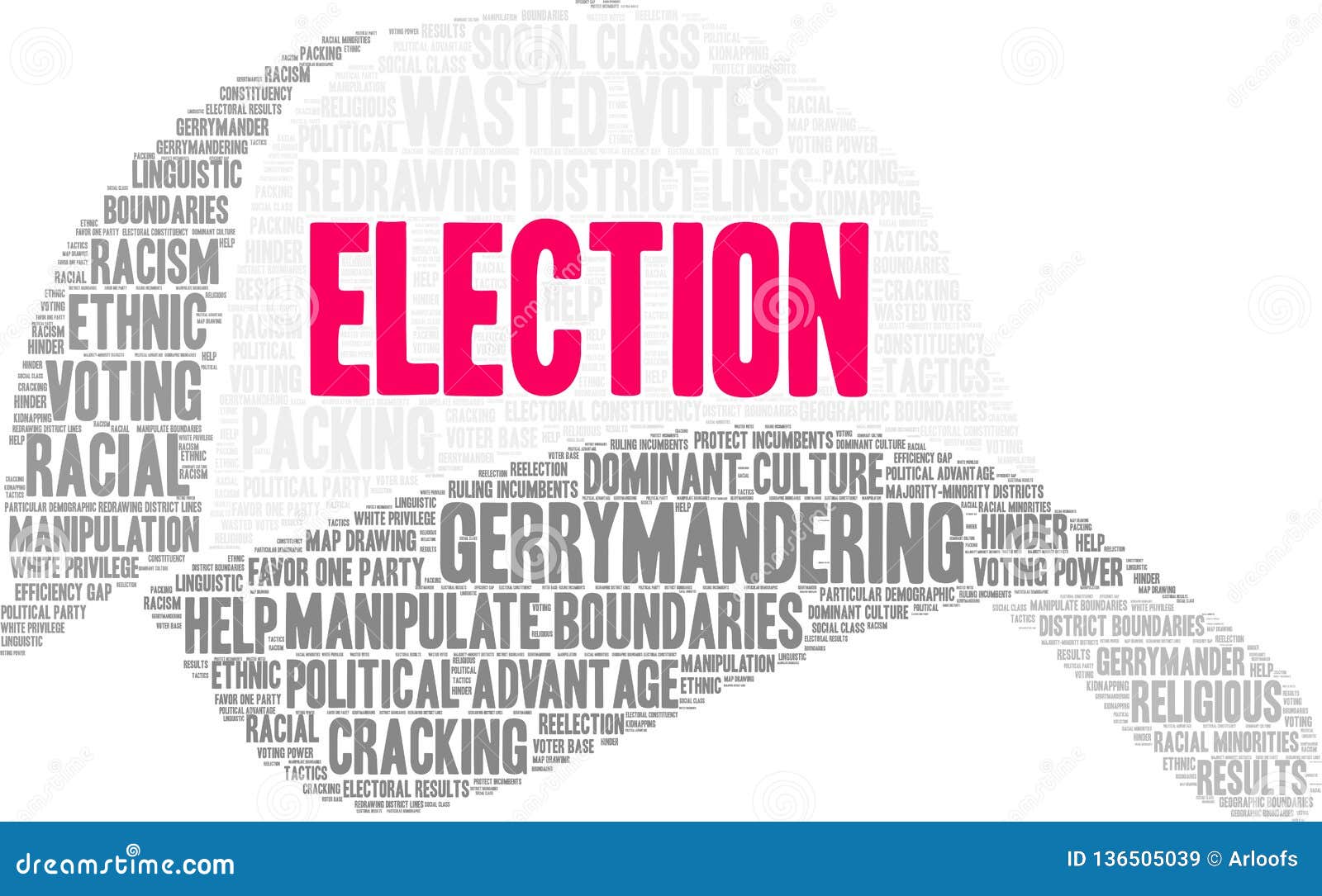 Election Word Cloud stock vector. Illustration of lines - 136505039