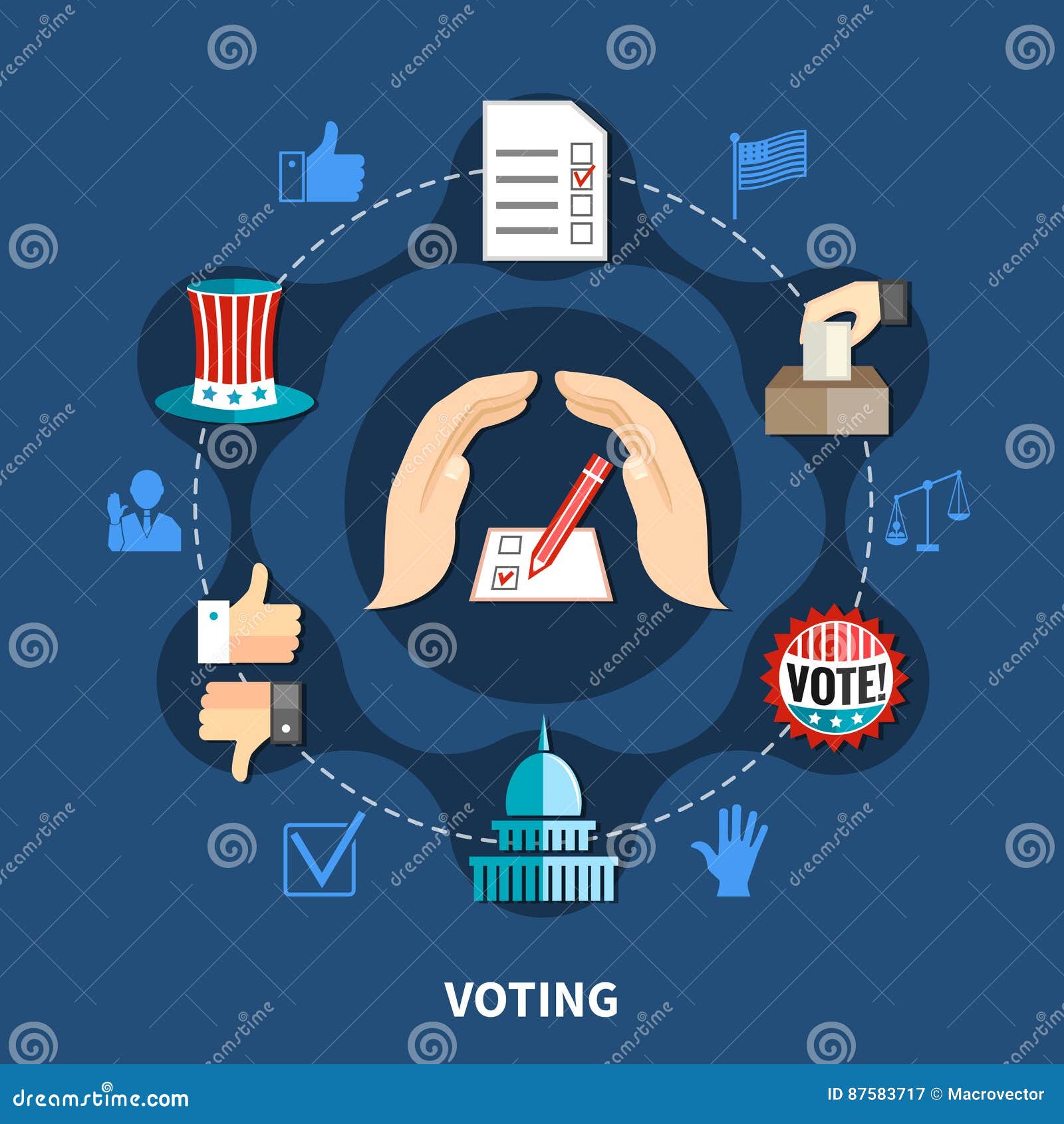 Elections Campaign Concept editorial photography. Illustration of ...
