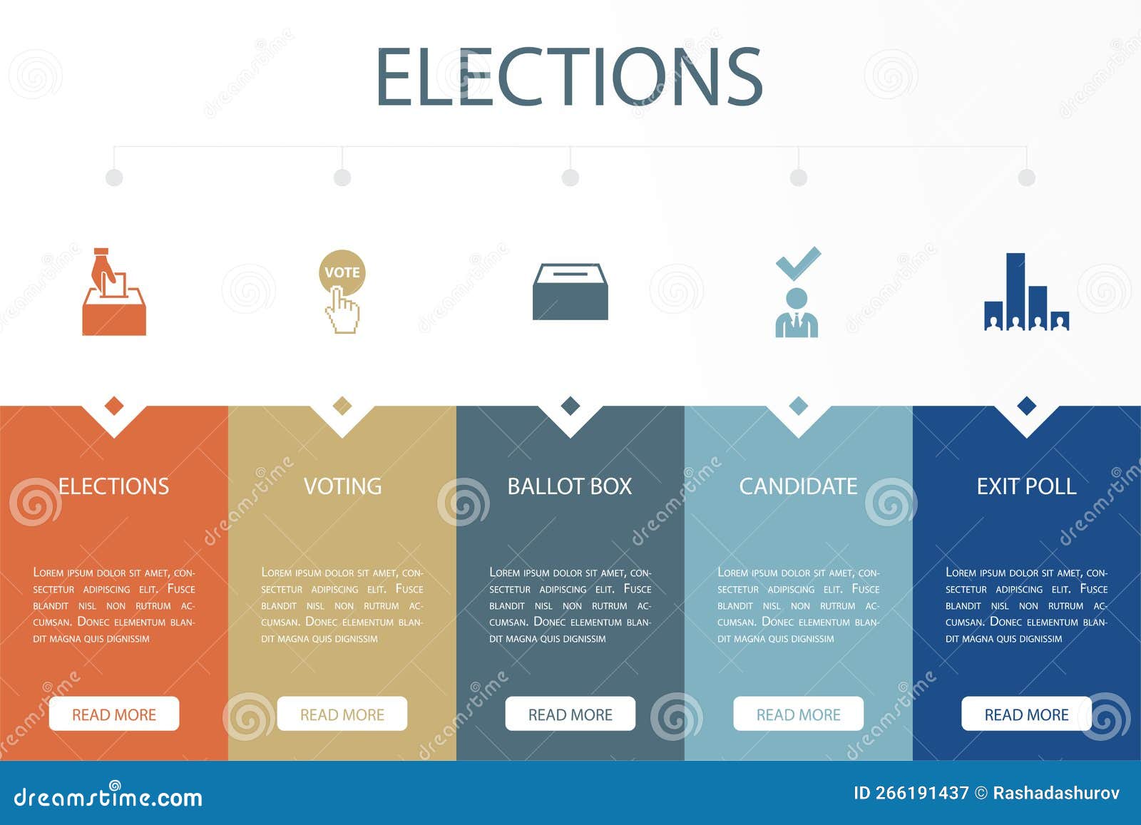 Elections, Voting, Ballot Box, Candidate Stock Illustration ...