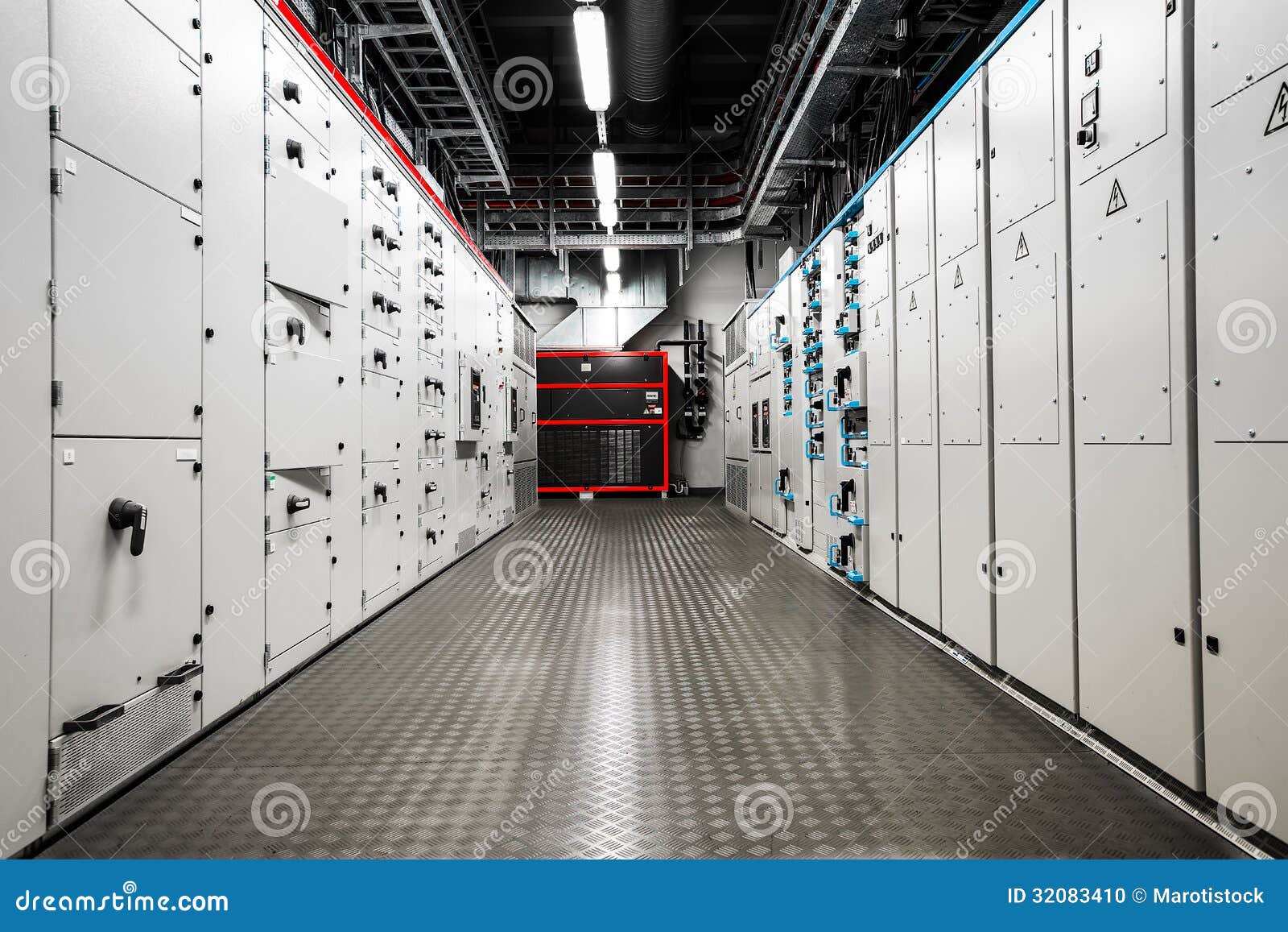 Electric Amperage Control Room Stock Photo - Image of activities ...