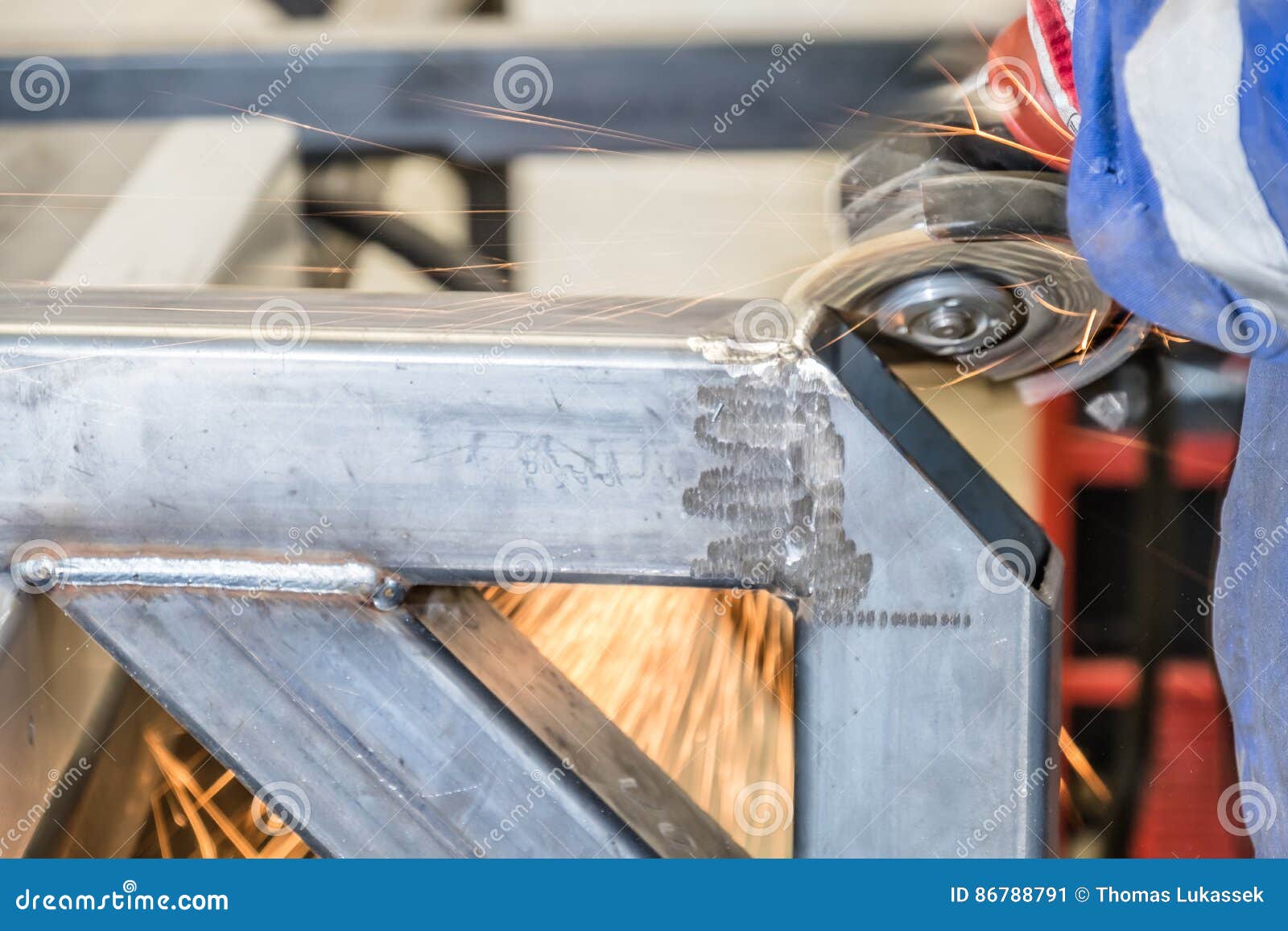 Electric Angle Grinder Cutting Stock Image - Image of manual, disc ...