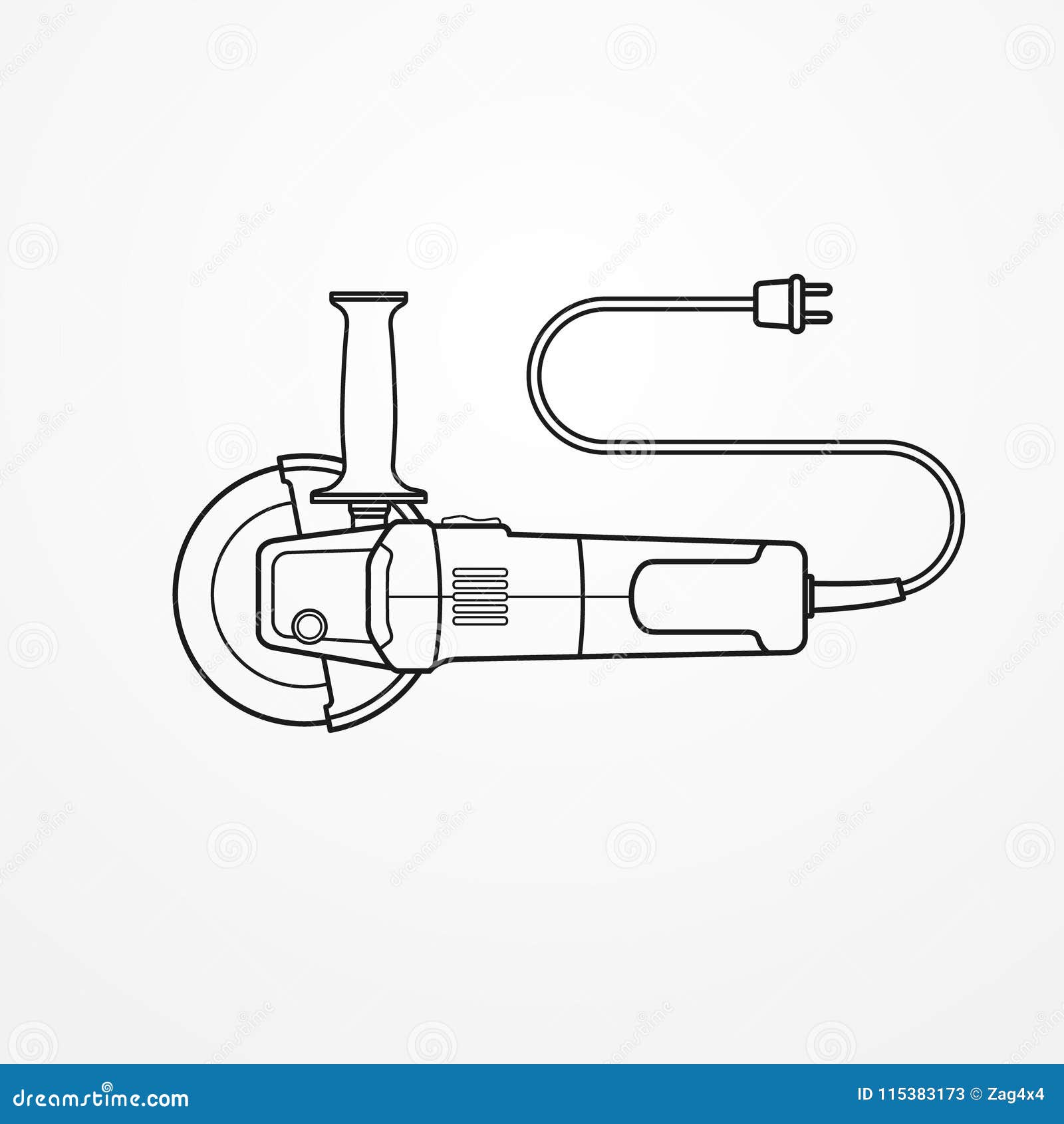 Set Angle Grinder, Leaf Garden Blower, Power Electric Generator, Table ...