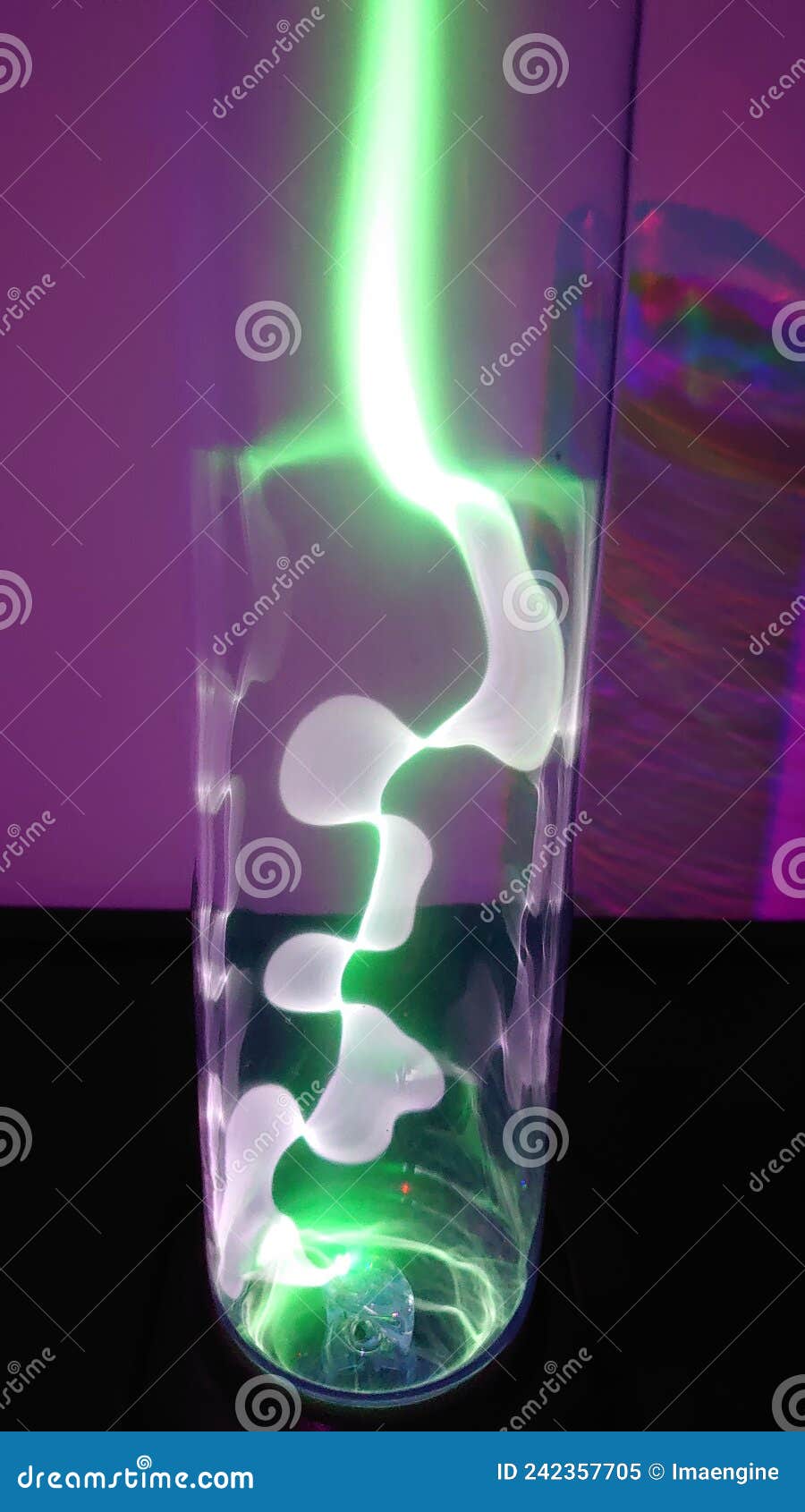 Electric Arc - Abstract Pattern Made by Electricity Lines Stock Image ...