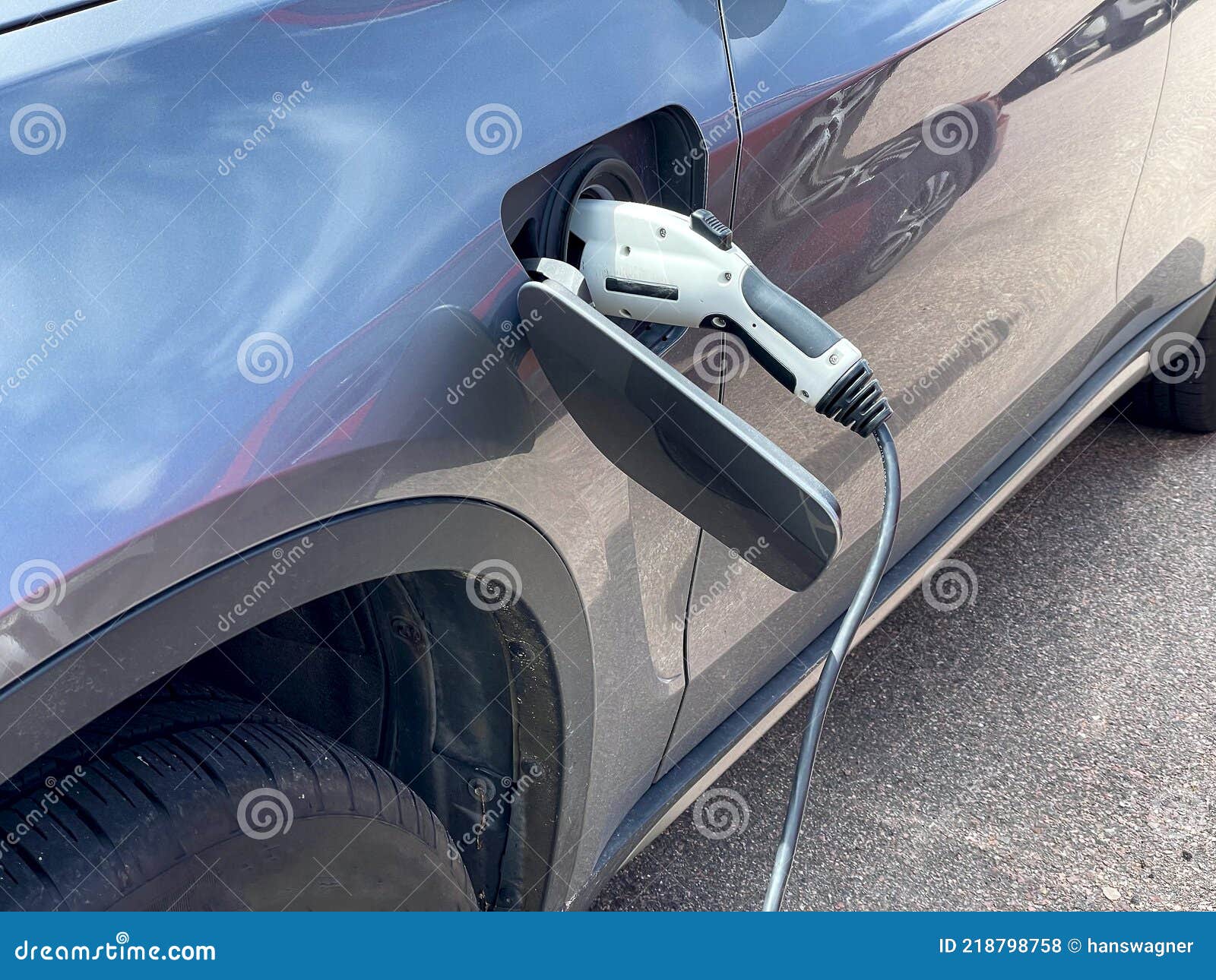 Electric Auto Vehicle Charging Port Stock Photo - Image of vehicle ...