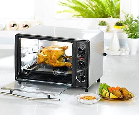 Electric Automatic Chicken Toaster Stock Image - Image of automatic ...