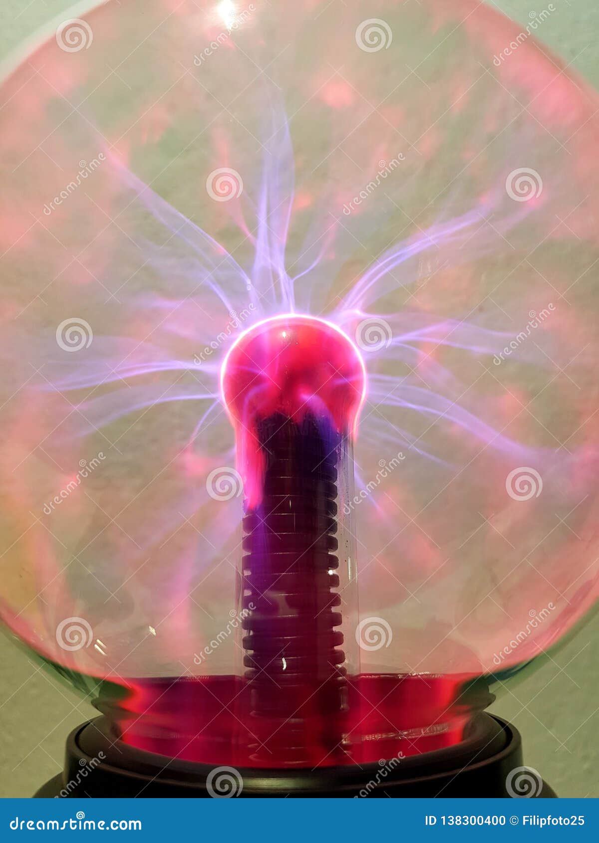 Electric ball stock photo. Image of cable, coil, electricity - 138300400