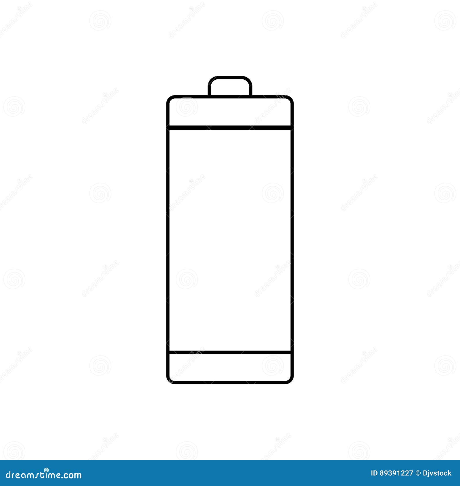 Electric Battery Rechargeable Stock Illustration - Illustration of ...