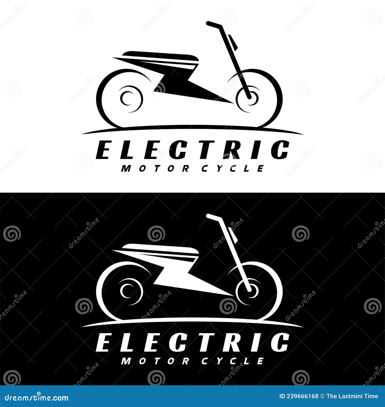 Electric bike logo design stock vector. Illustration of electrical ...