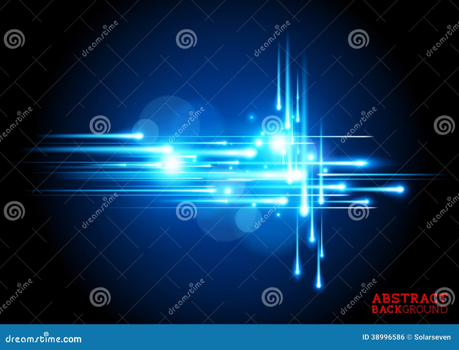 Electric Blue Background stock vector. Illustration of modern - 38996586