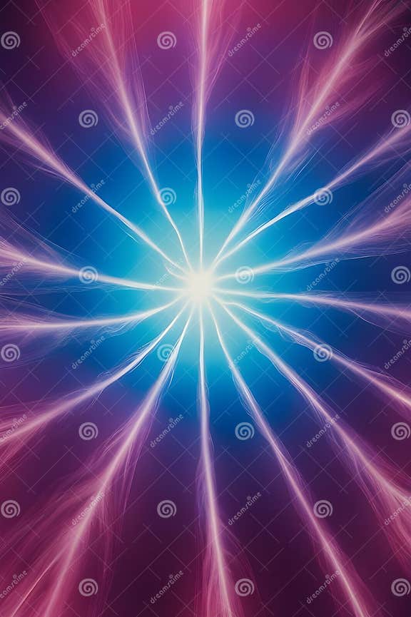 Electric Blue Background Radiates a Mesmerizing Glow with Subtle (1 ...