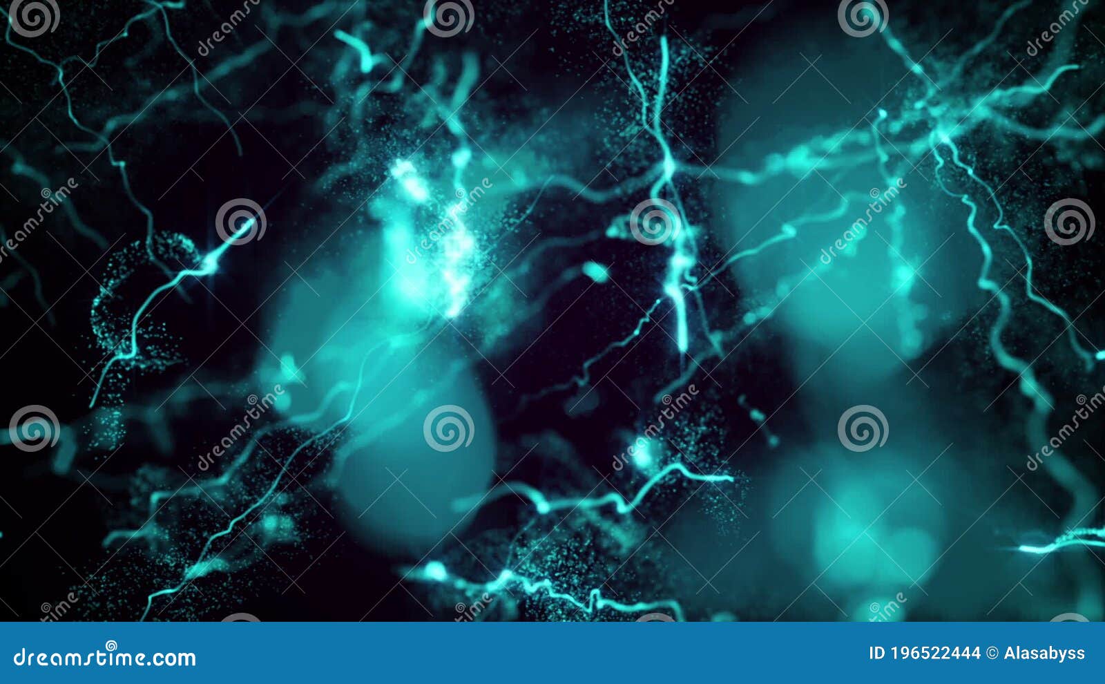 Electric Blue Energy Particles Motion Background Stock Footage - Video ...