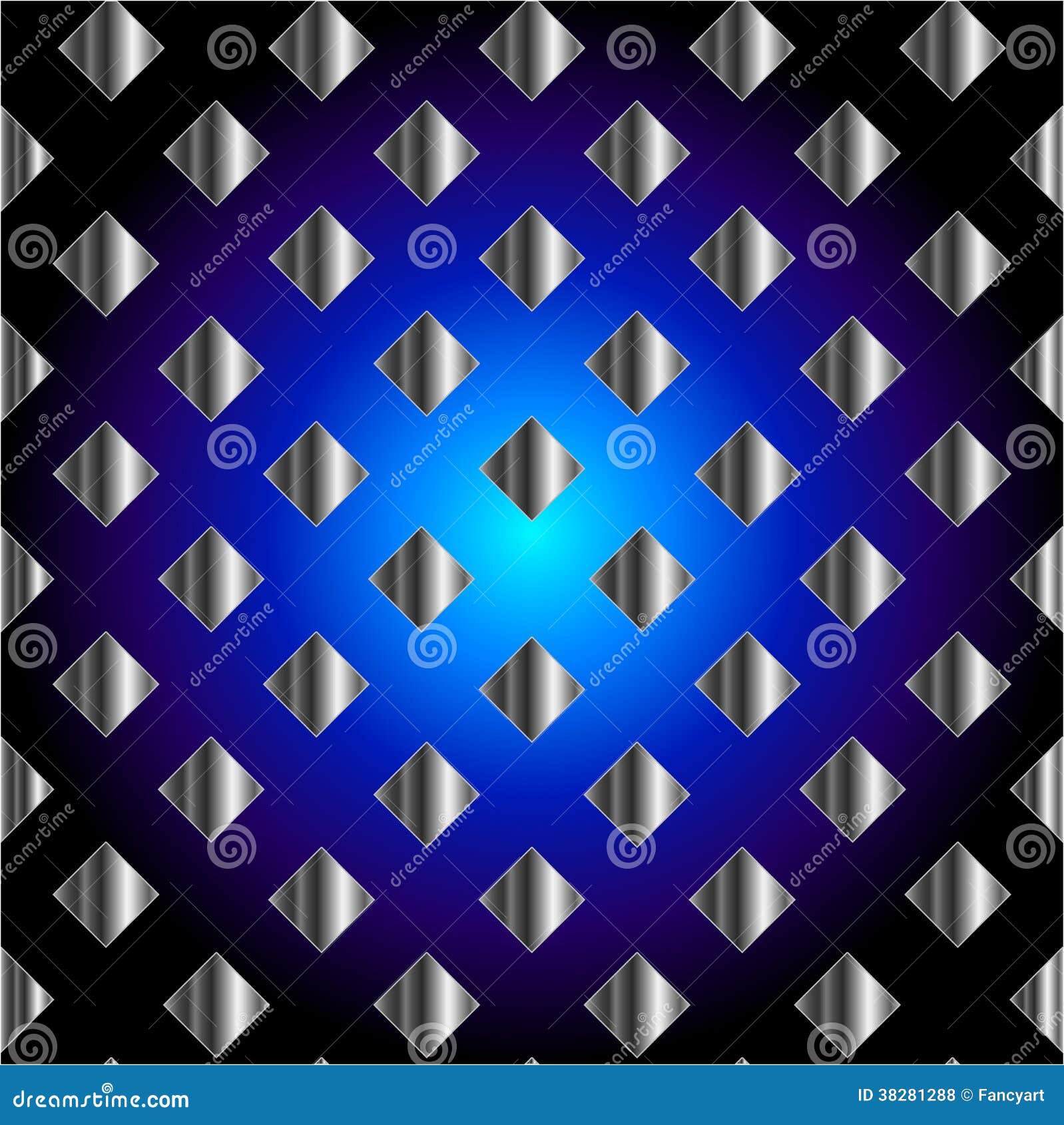 Electric blue grid texture stock vector. Illustration of brushing ...