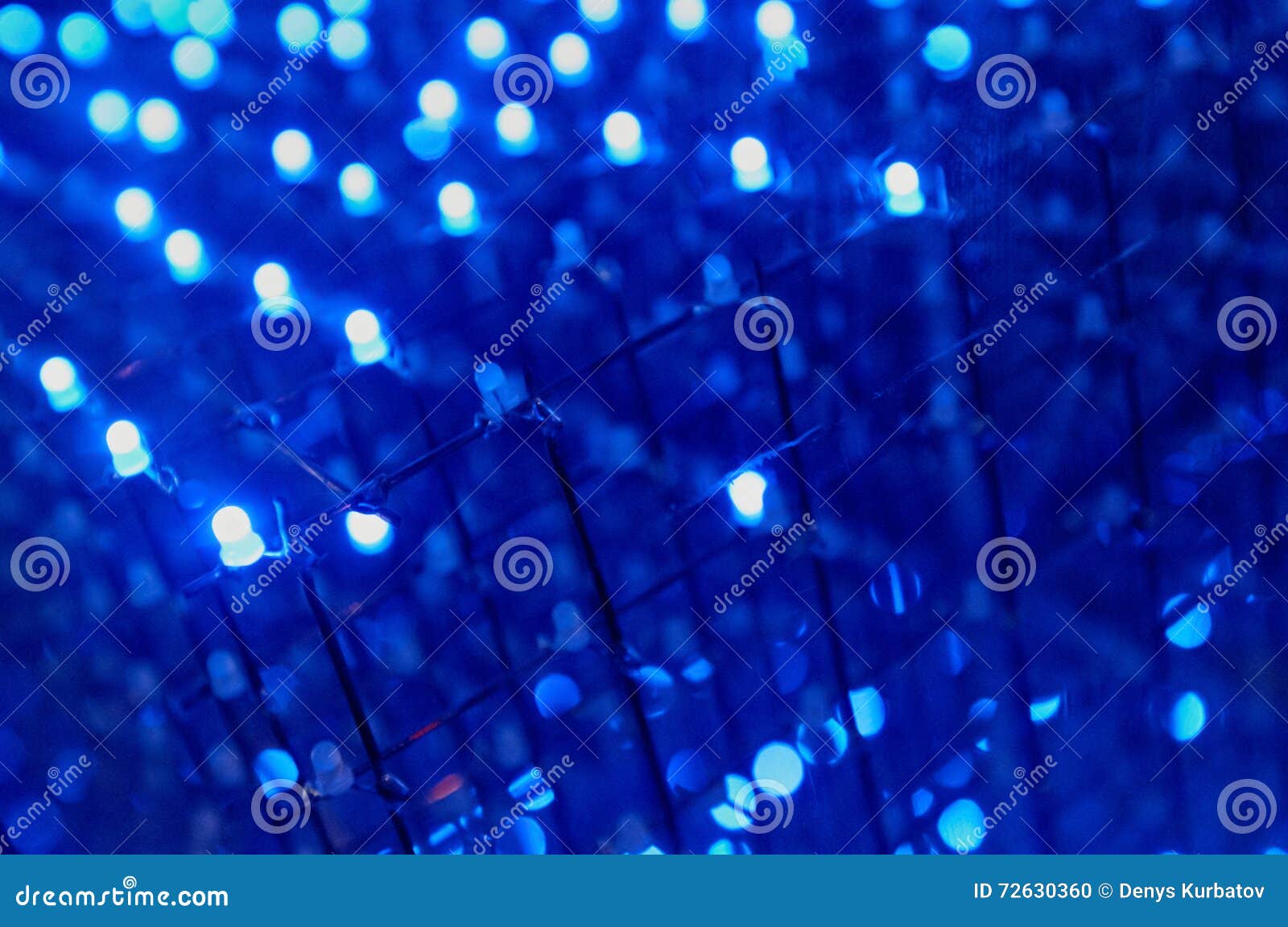 Electric blue LED light stock photo. Image of line, bright - 72630360