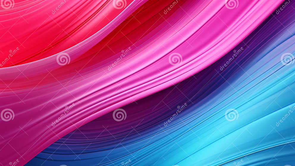 Electric Blue and Pink Neon Gradients Abstract Pattern Design Stock ...