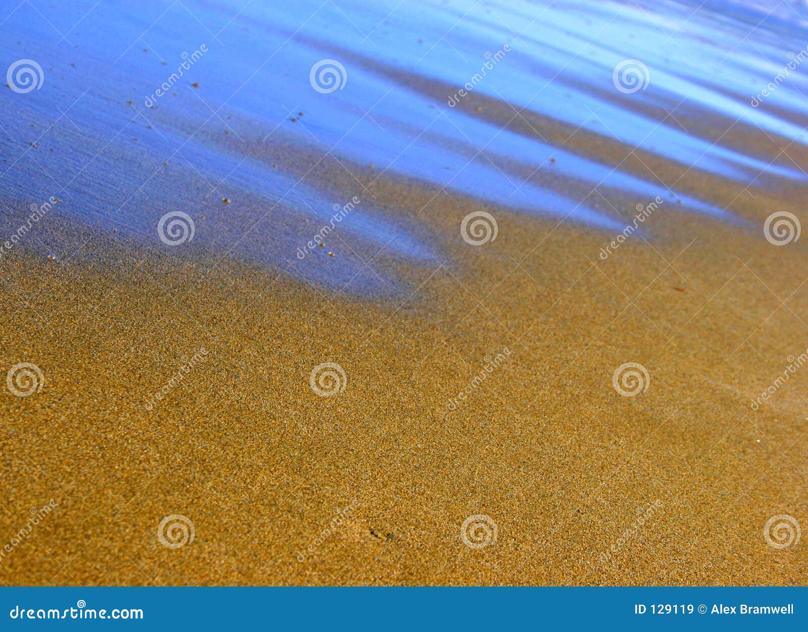 Electric Blue Sand Sheen stock image. Image of reflection - 129119