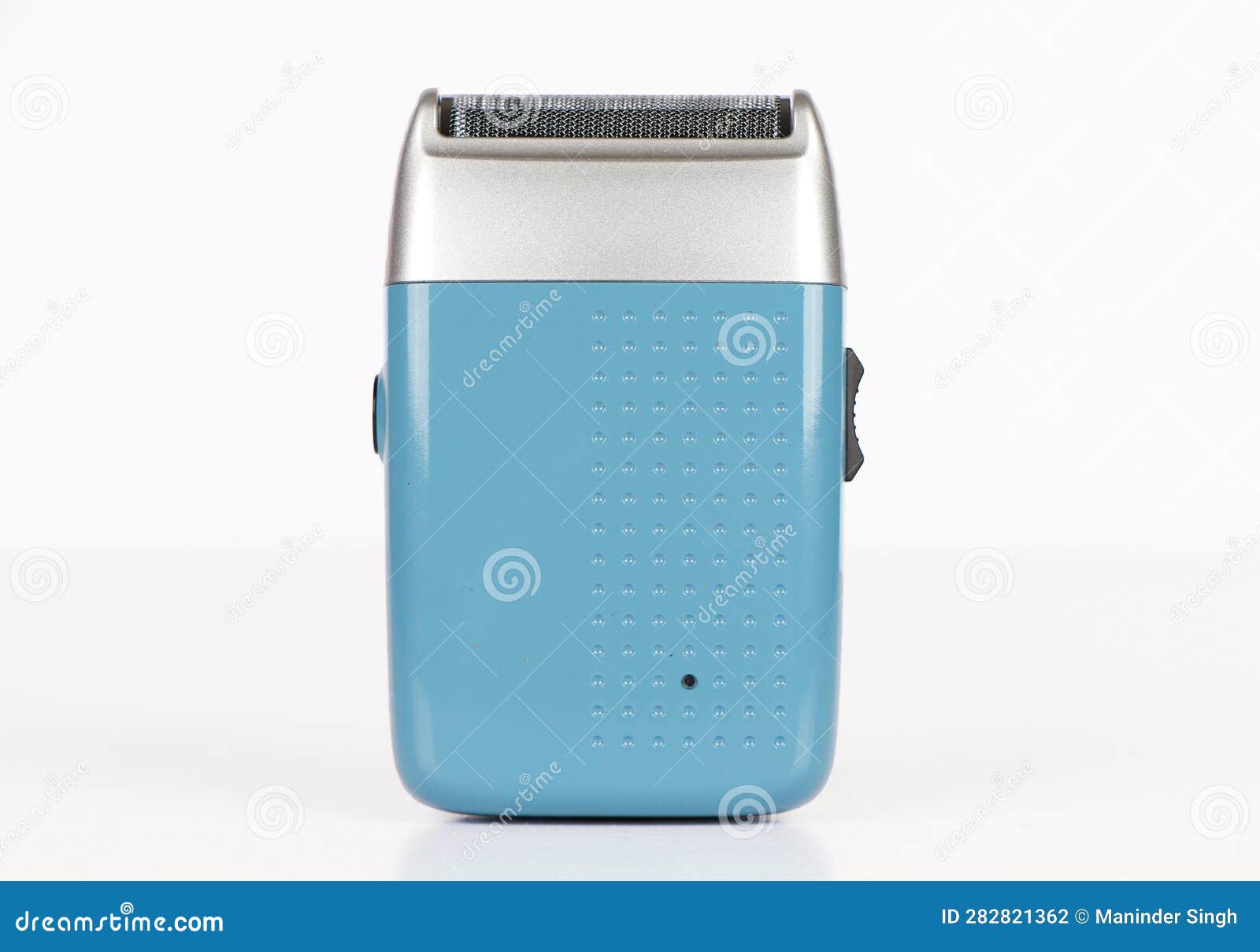 Electric Blue Shaver or Razor. Stock Photo - Image of bottle, approved ...