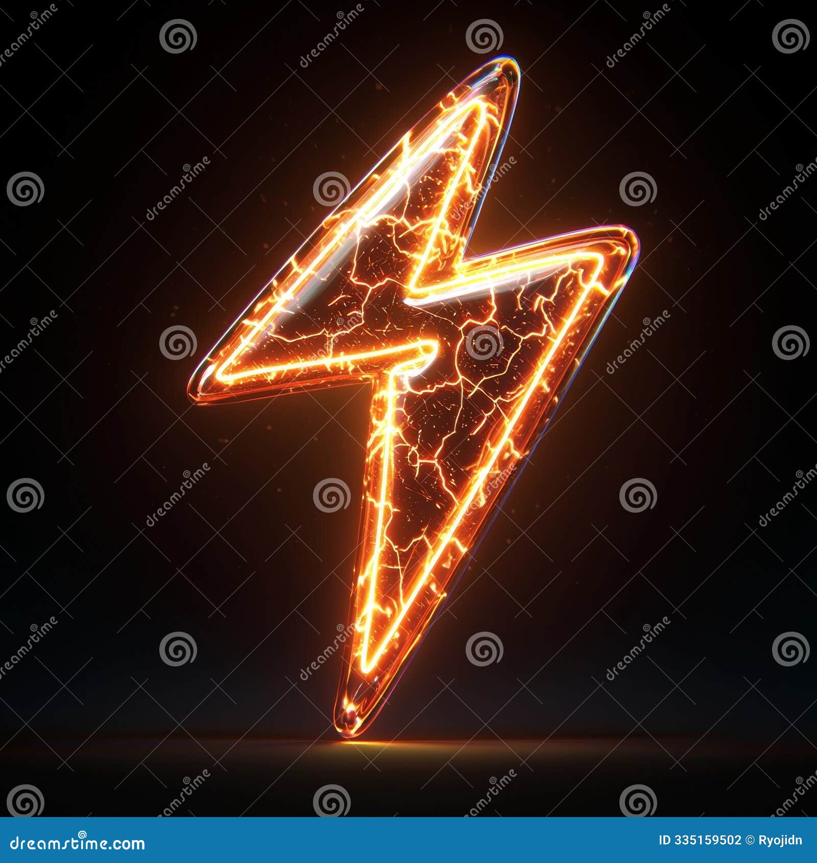 Electric Bolt stock illustration. Illustration of light - 335159502