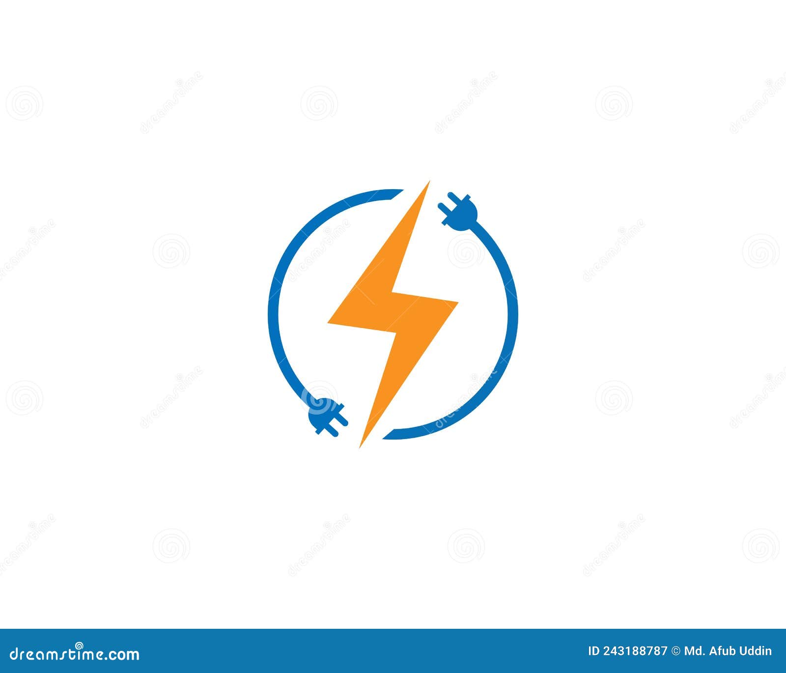 Electric Bolt Power Energy Flash Logo Vector Stock Vector ...