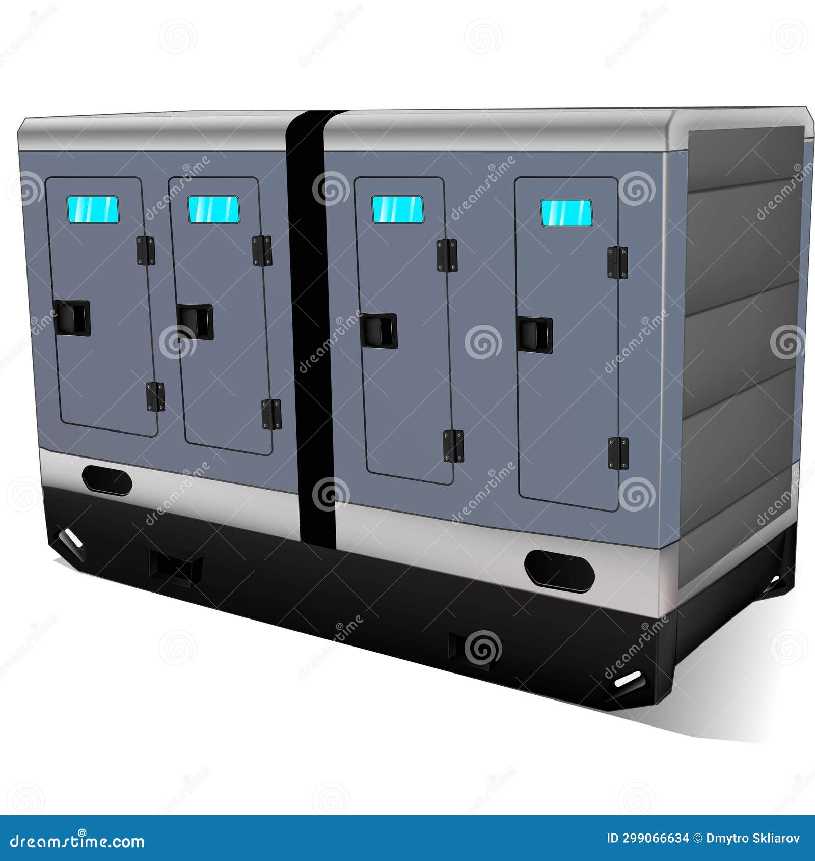 Industrial Electrical Cabinet, Electrical Equipment Cell For A ...